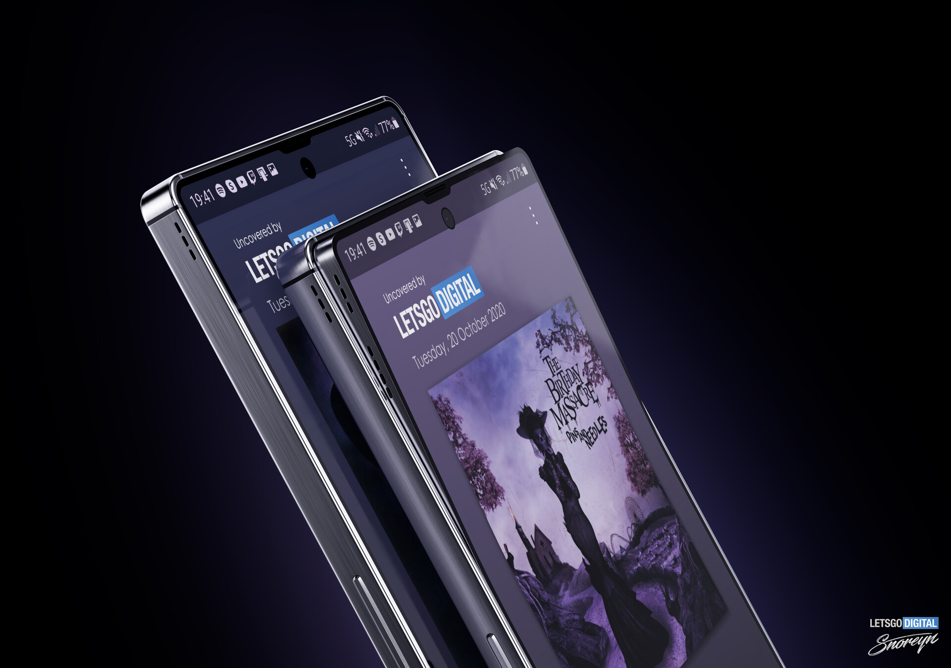ArtStation - Samsung Blade Bezel Mockup