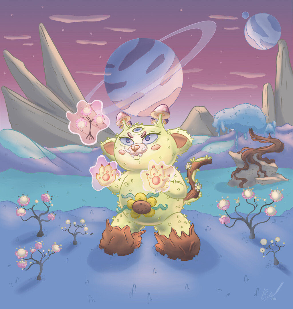 ArtStation - Cute Alien