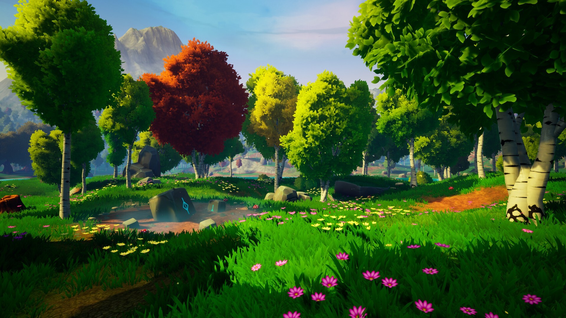 Ioana Santamarian - Stylized Meadows Open-World Environment