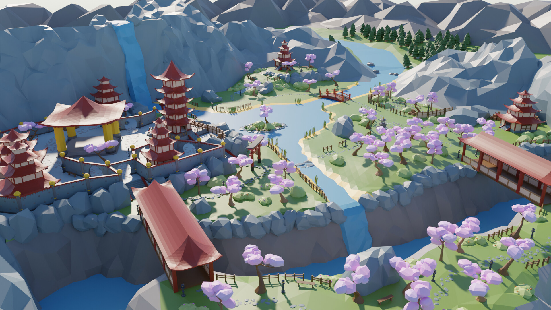 ArtStation - Japanese environment