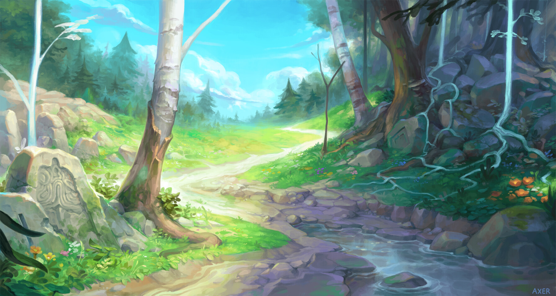 ArtStation - Sun and Shadow