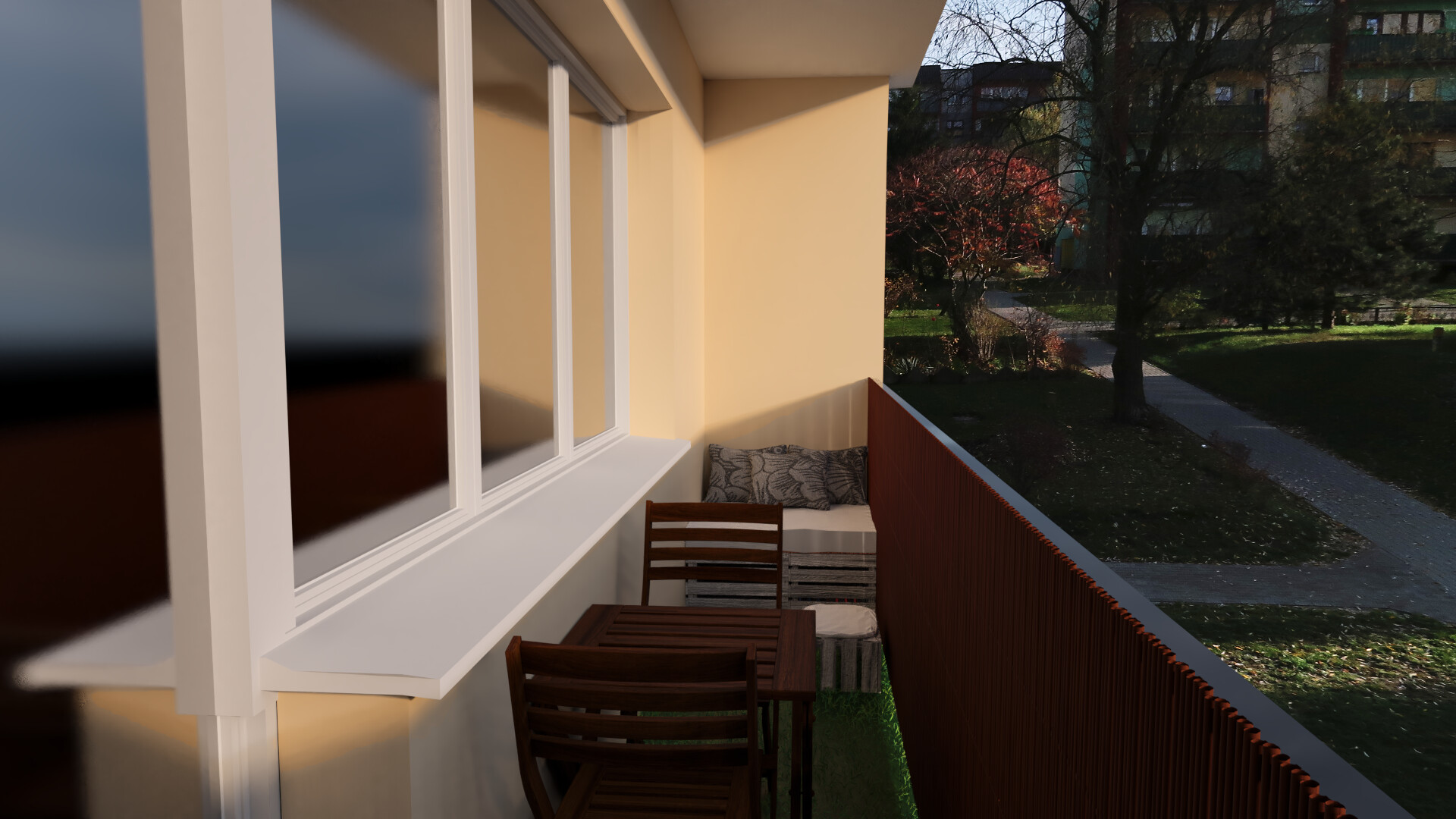 ArtStation - balcony concept
