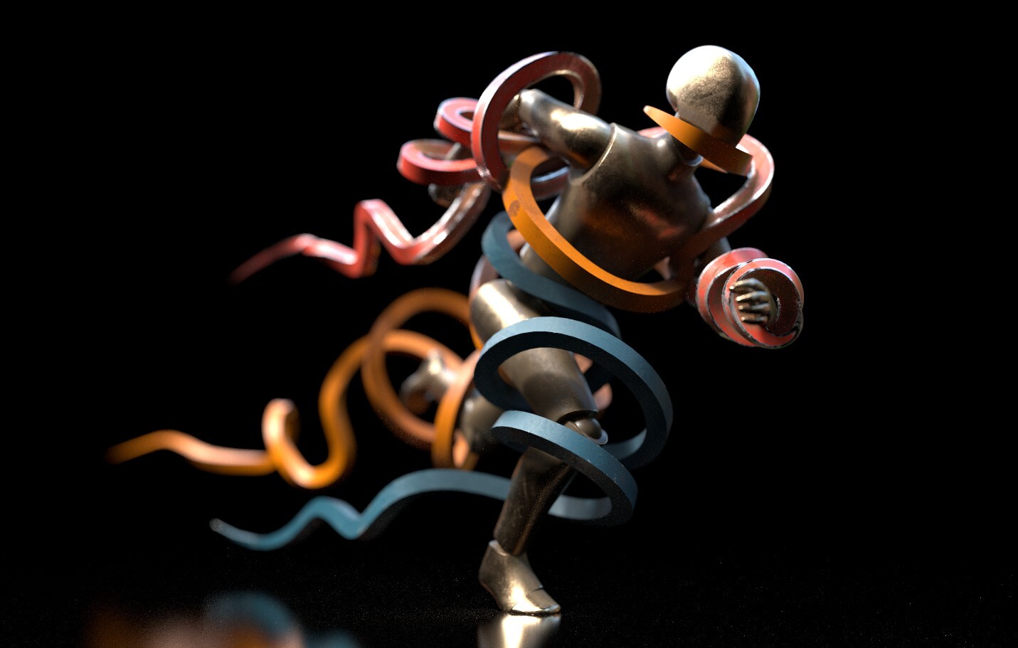 Steve Talkowski - Mannequin Run Pose