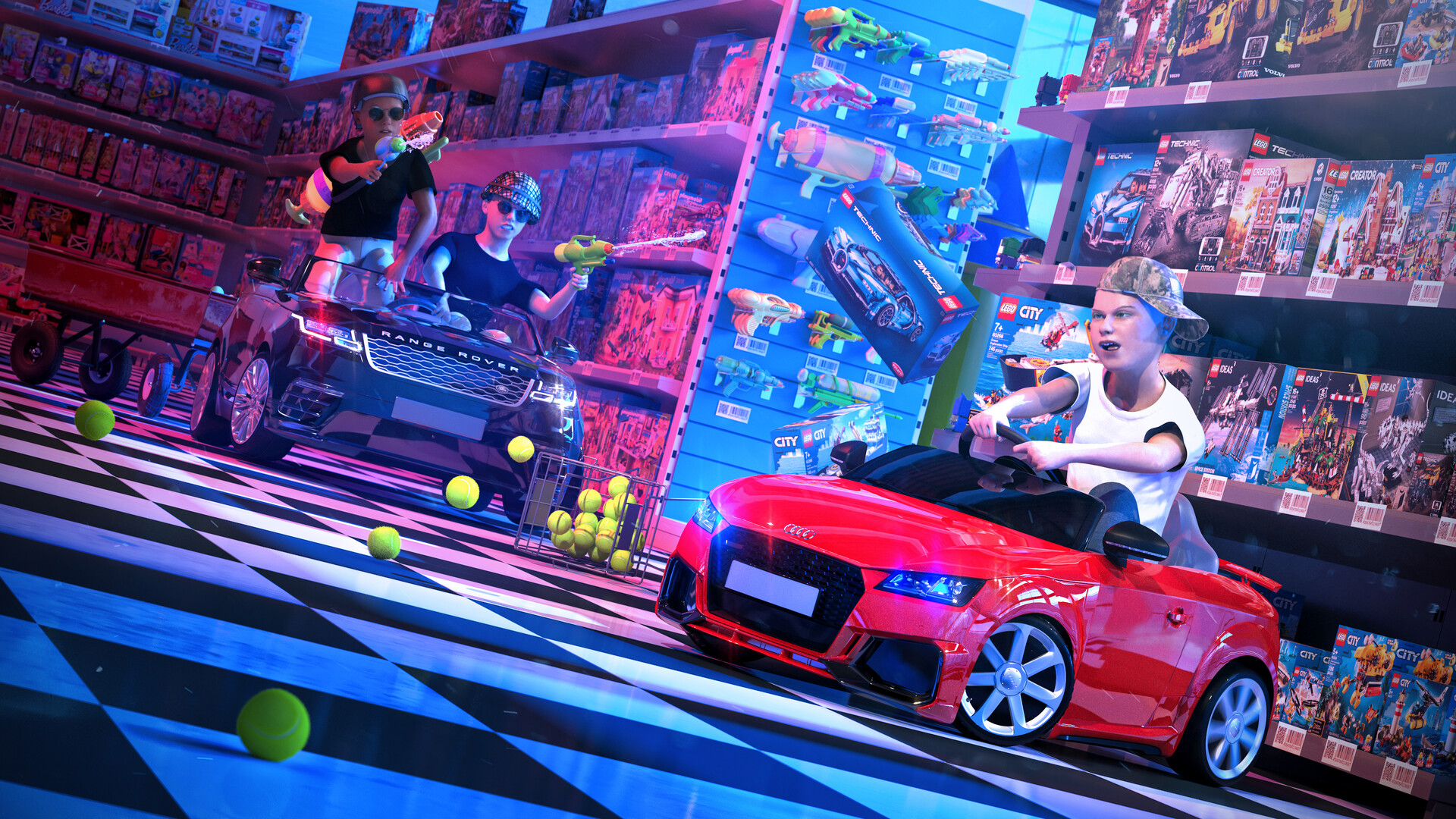 ArtStation - The Toy Race
