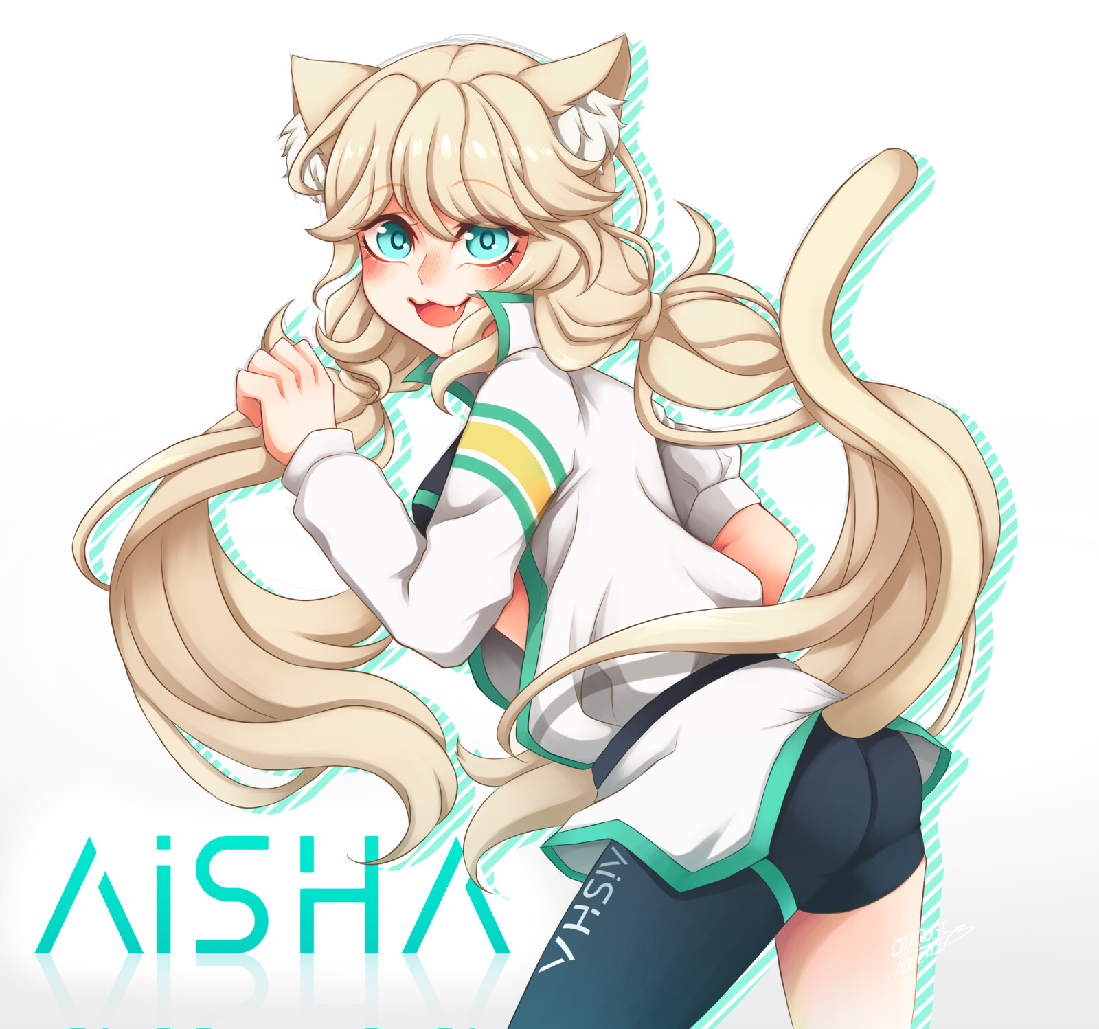 Otarugi Abechi - Aisha Channel Vtuber Fanart
