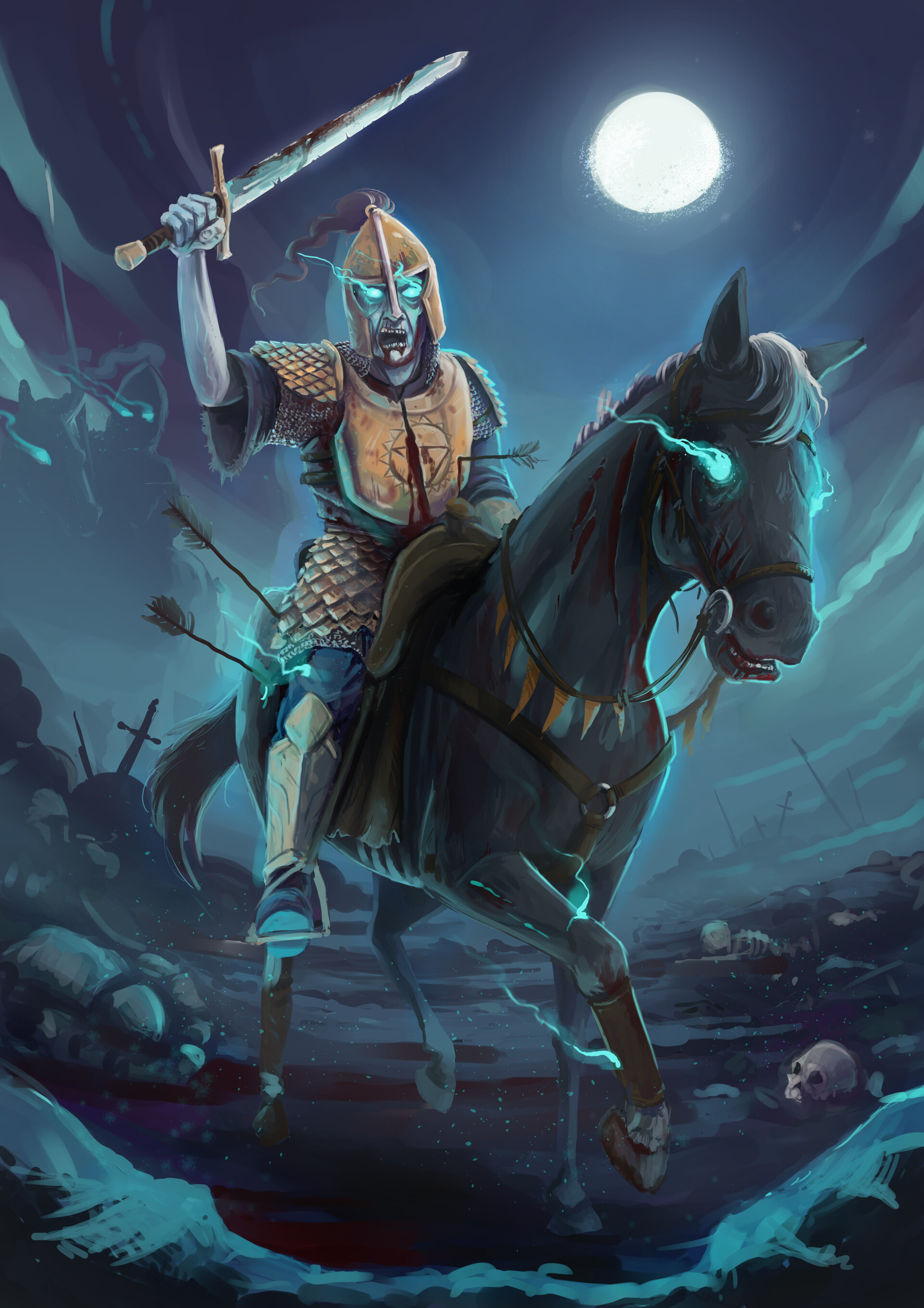 ArtStation - Undead commission work