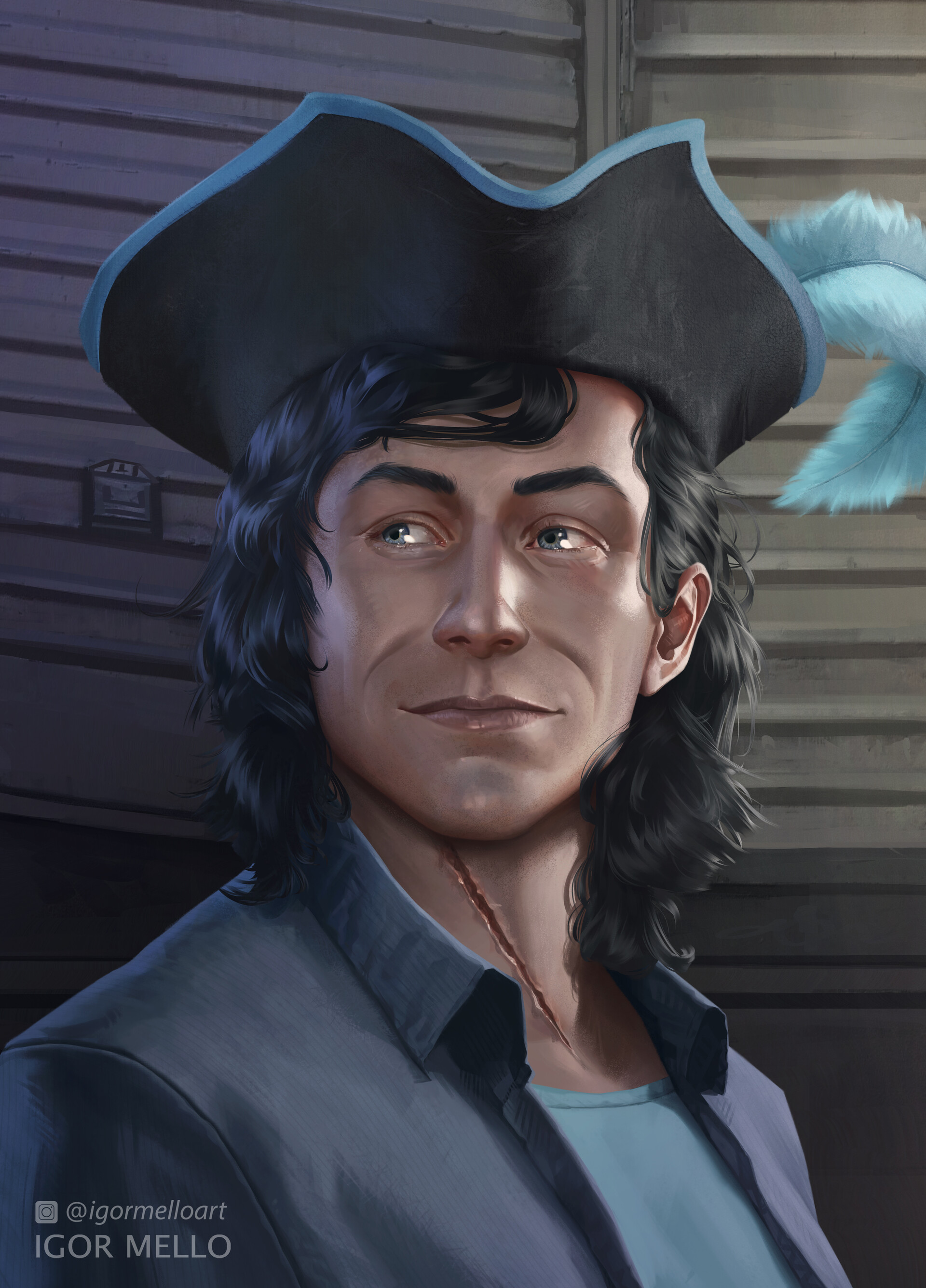 Igor Mello - Commission - Avrom 'The Void' Ward