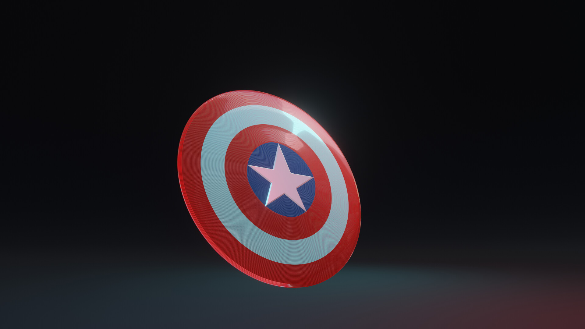 ArtStation - Captain America Shield