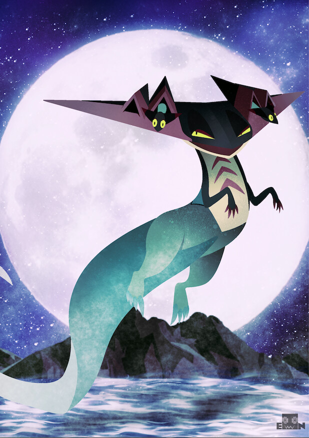 ArtStation - Dragapult - the Ancient Dragon V2