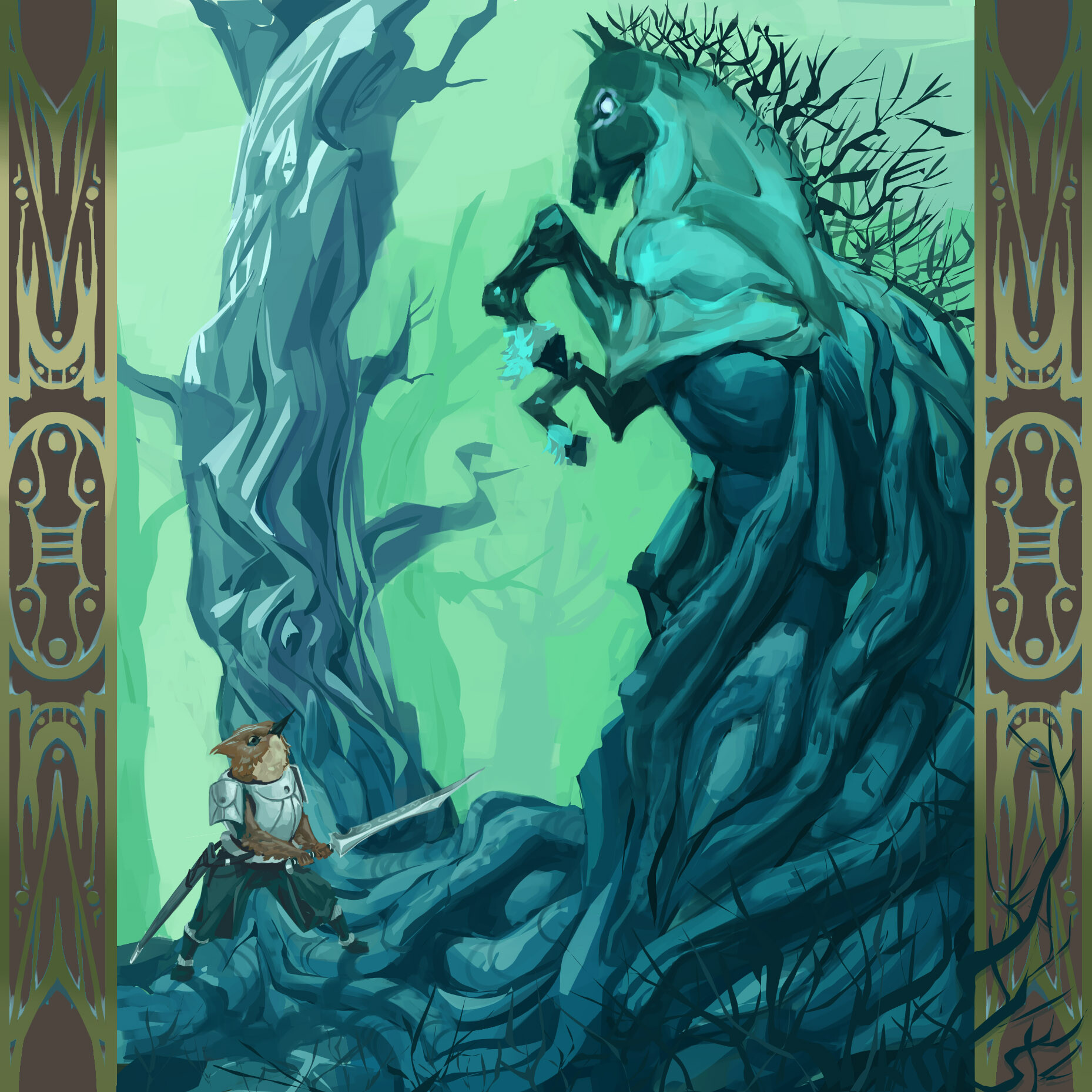 ArtStation - Tree Dryad