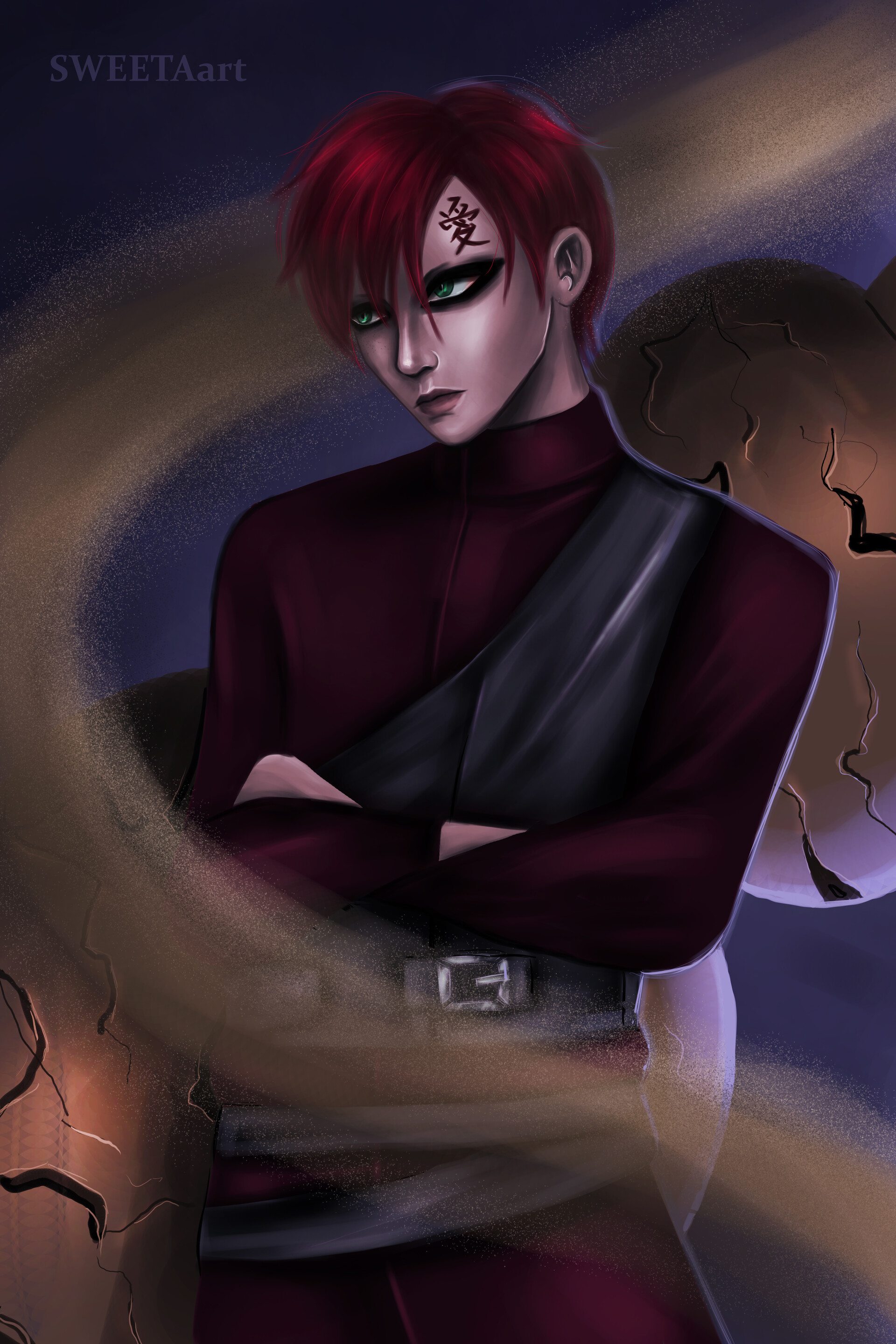 ArtStation - Sabaku no Gaara