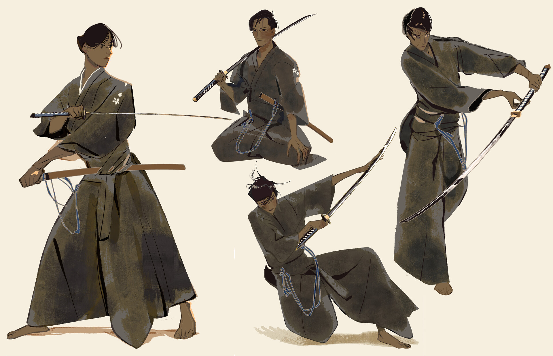 ArtStation - Iaido and Kyudo