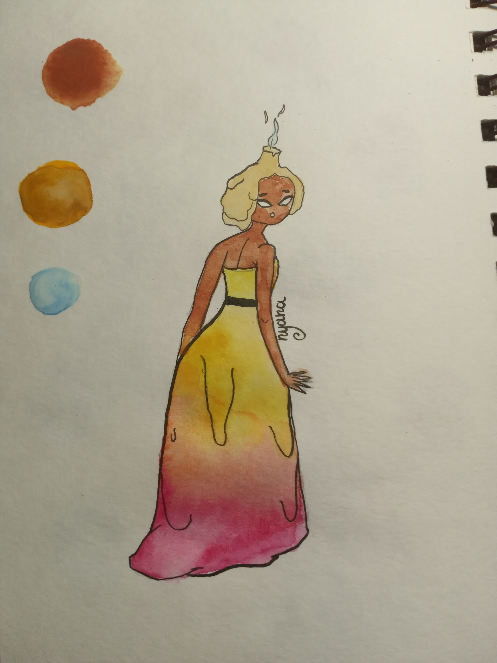 ArtStation - Candle Girl