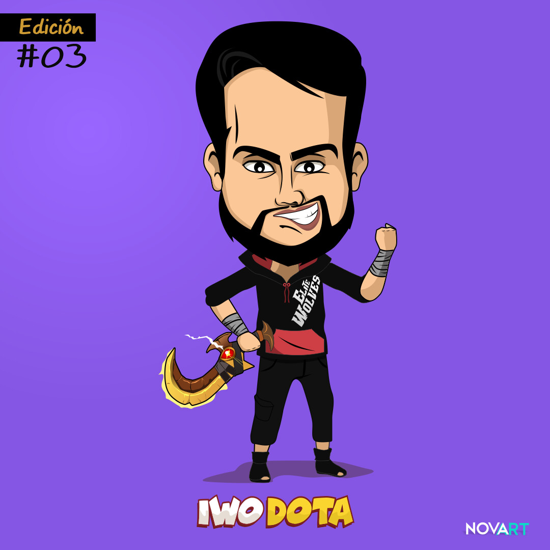 ArtStation - iWo Dota 2 - Streamer