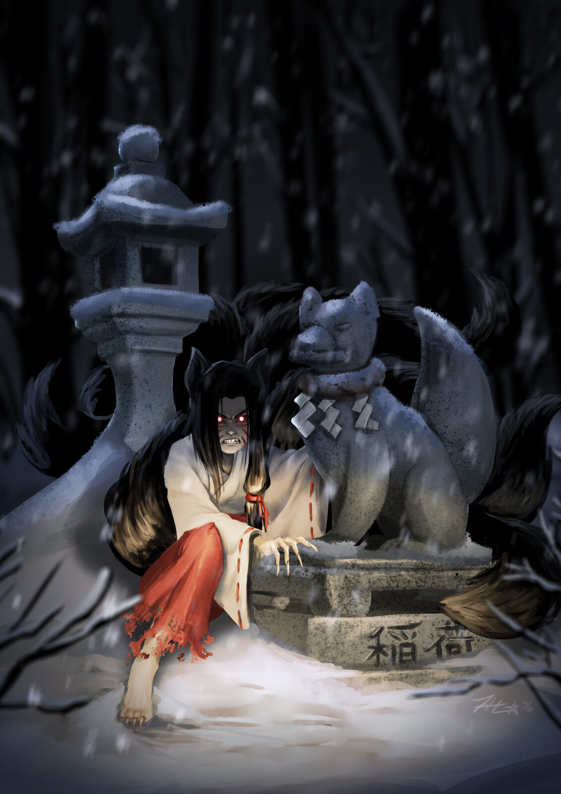 Heather Brinkman (CrystalNova) - Kitsune Yokai