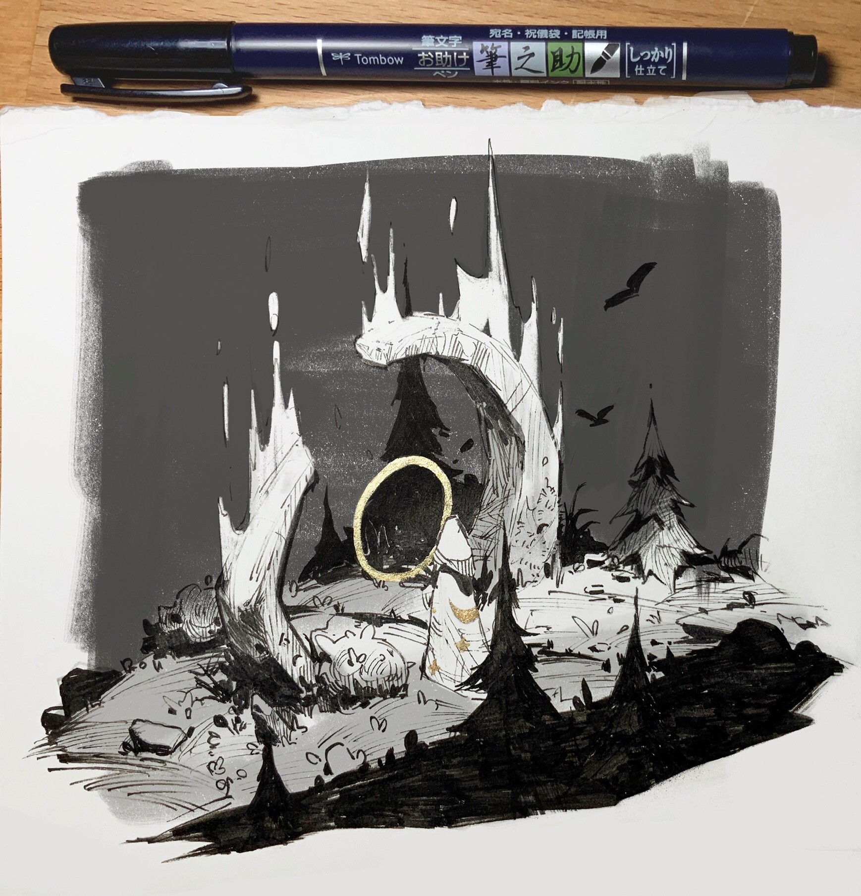 ArtStation - Inktober - Ring