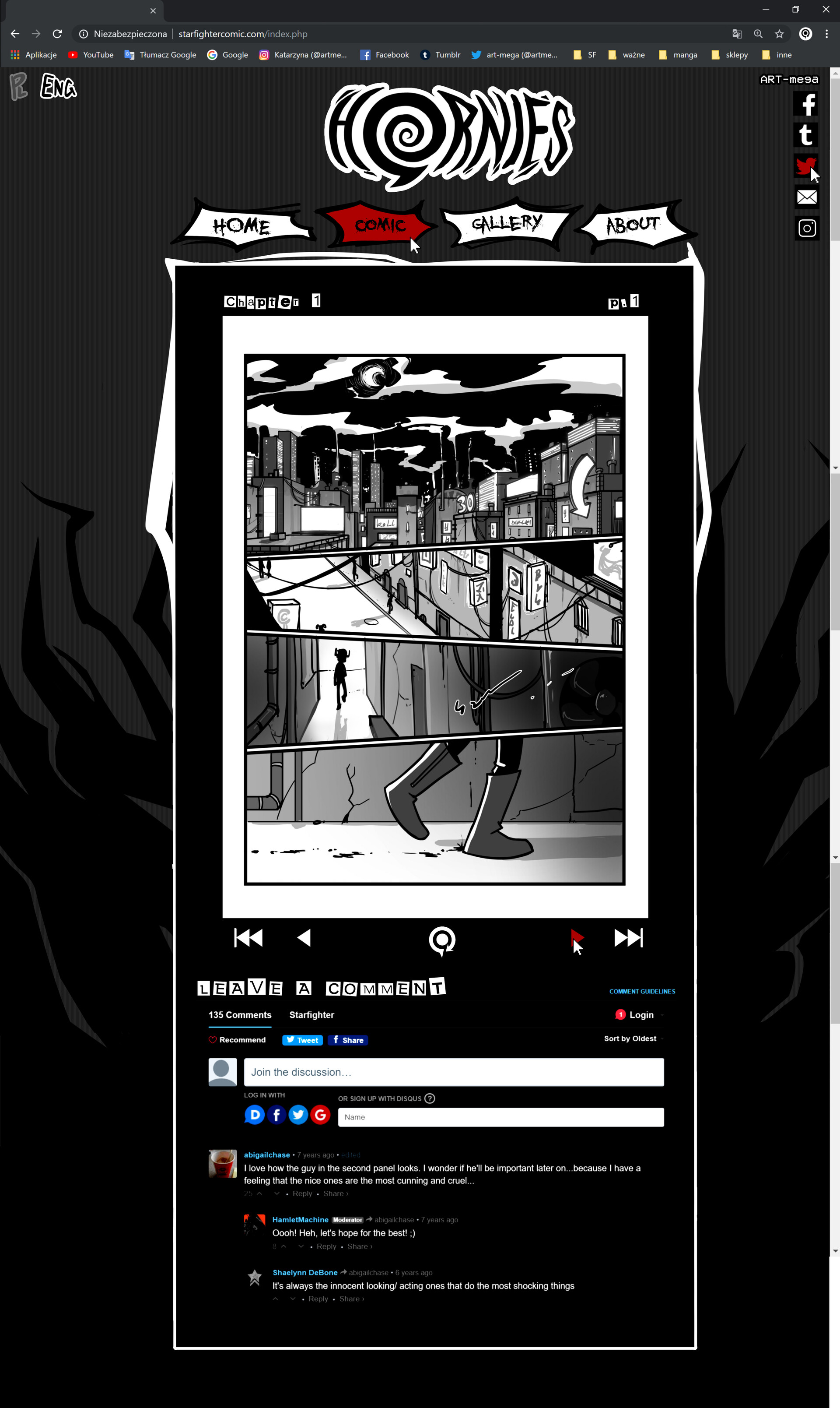 ArtStation - COMIC WEB DESIGN