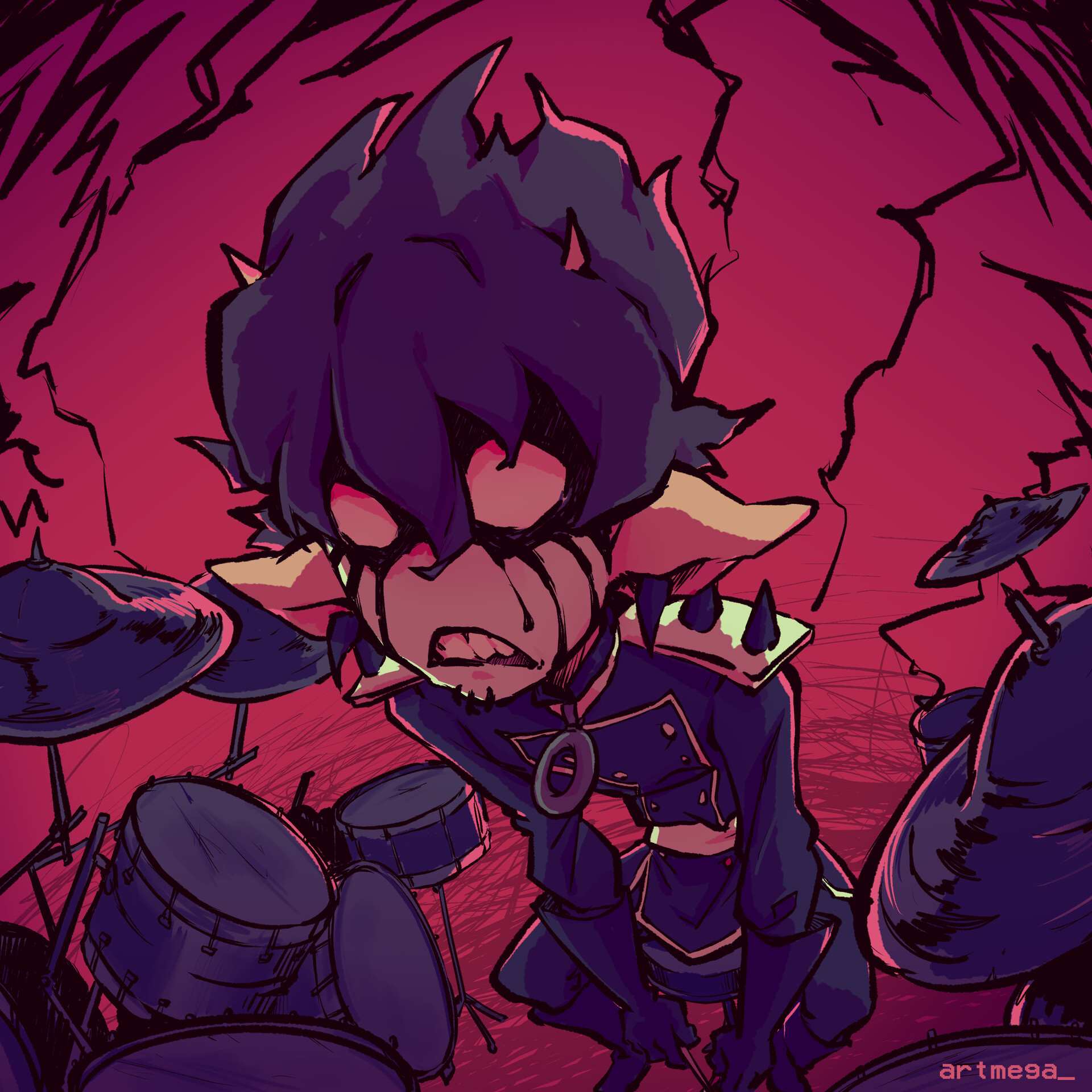 ArtStation - Panic- artwork