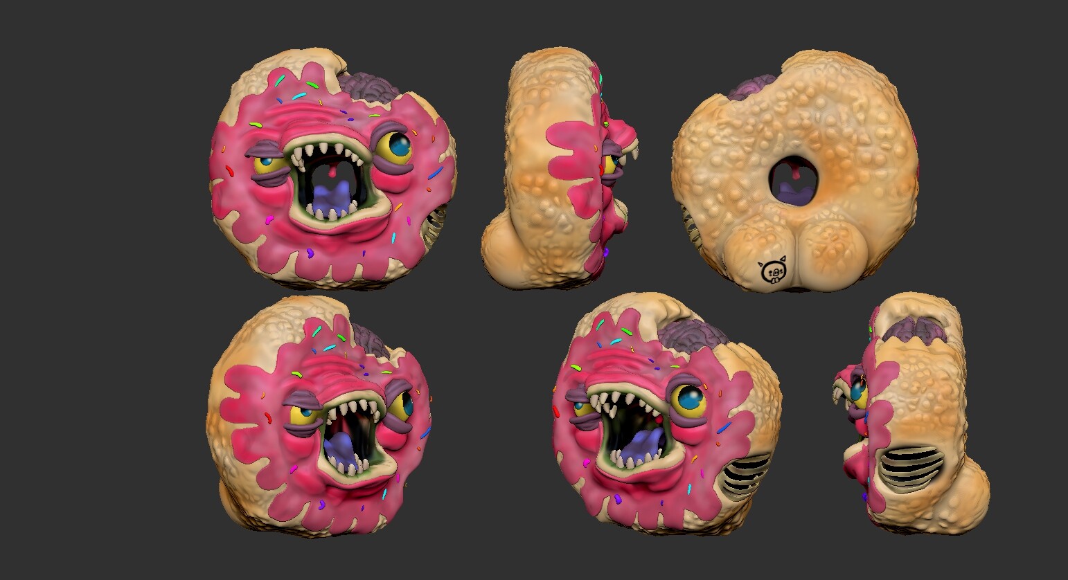 ArtStation - Zombie donuts