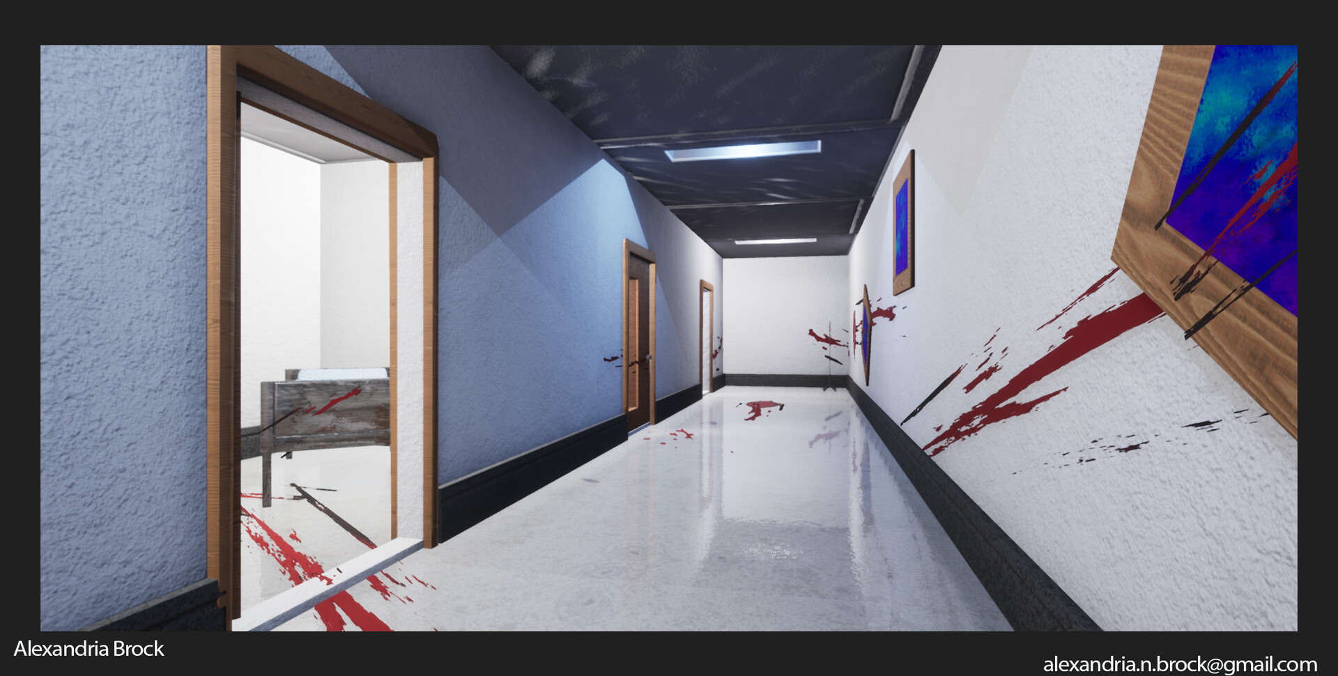 ArtStation - Apocalyptic Hospital