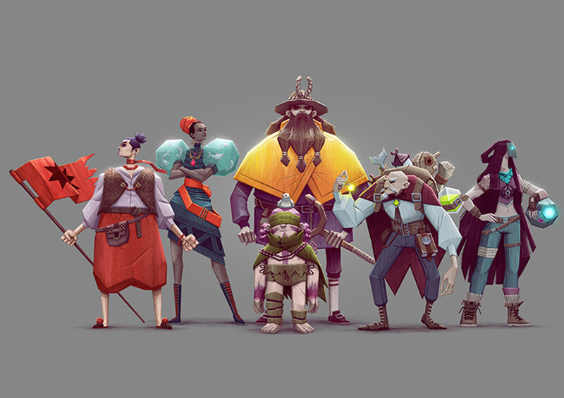 ArtStation - Team of Characters