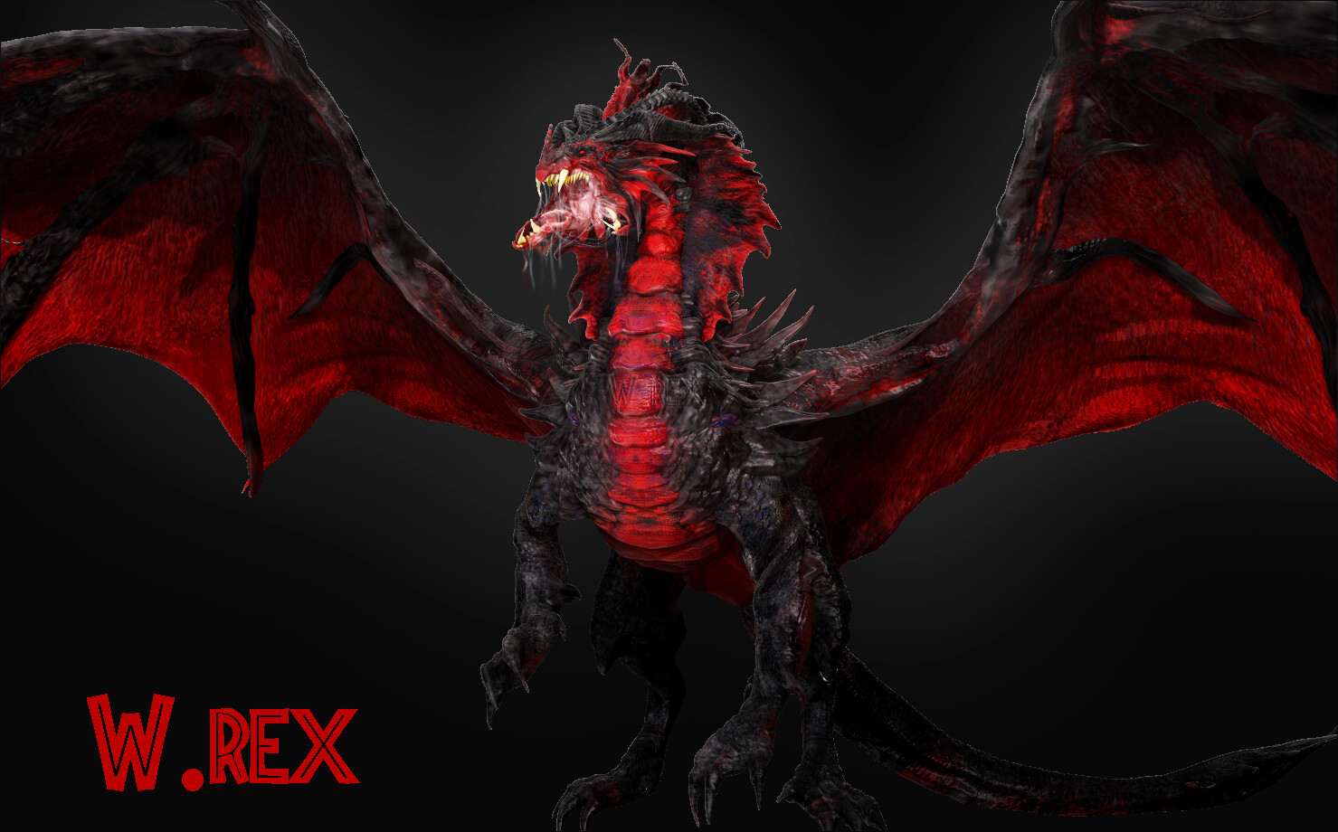 ArtStation - Vampire dragon