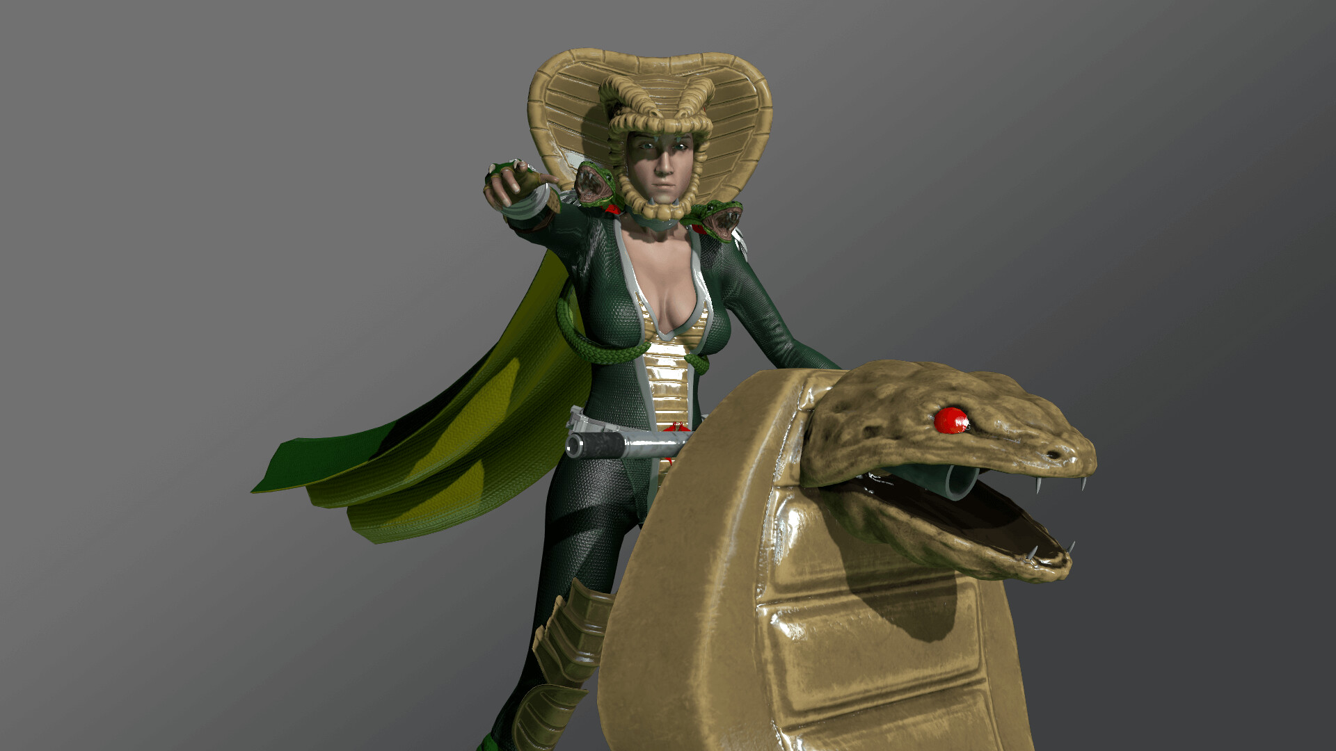 ArtStation - Serpentor 3D Character