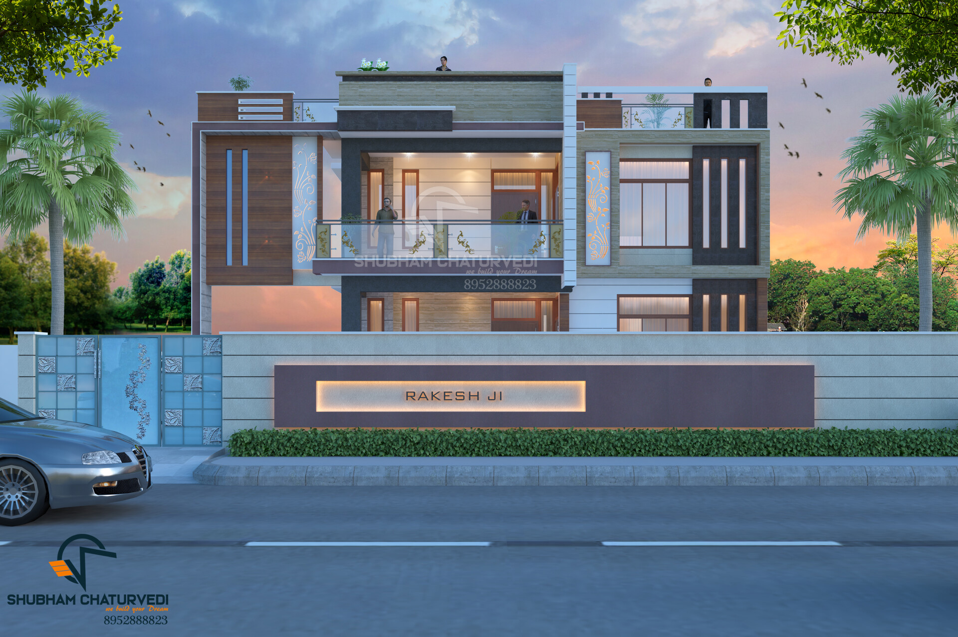 ArtStation - RAKESH JI ,NADBAI ELEVATION, bhratpur