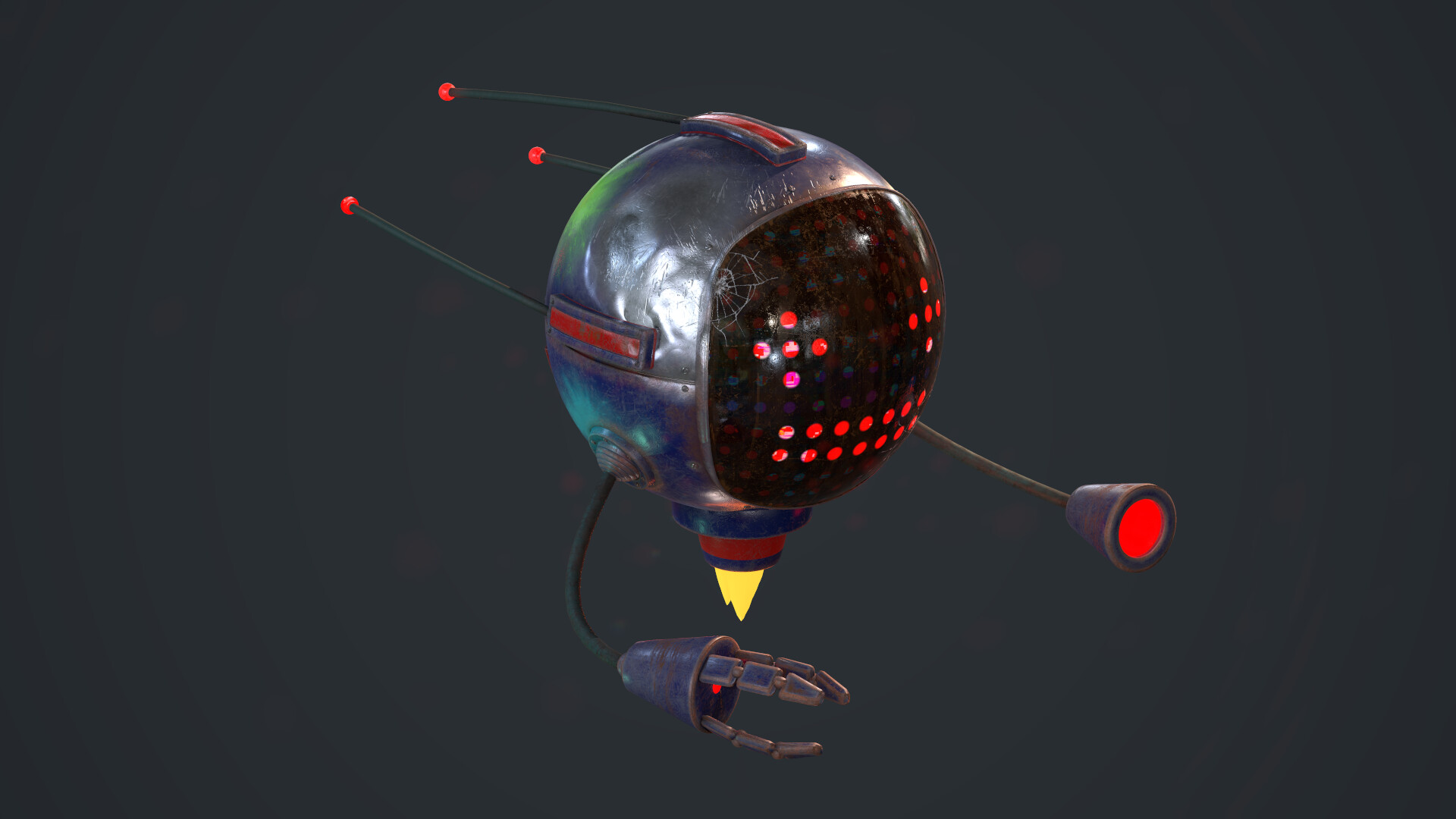 Vu Khanh - Flybot - Texturing Study