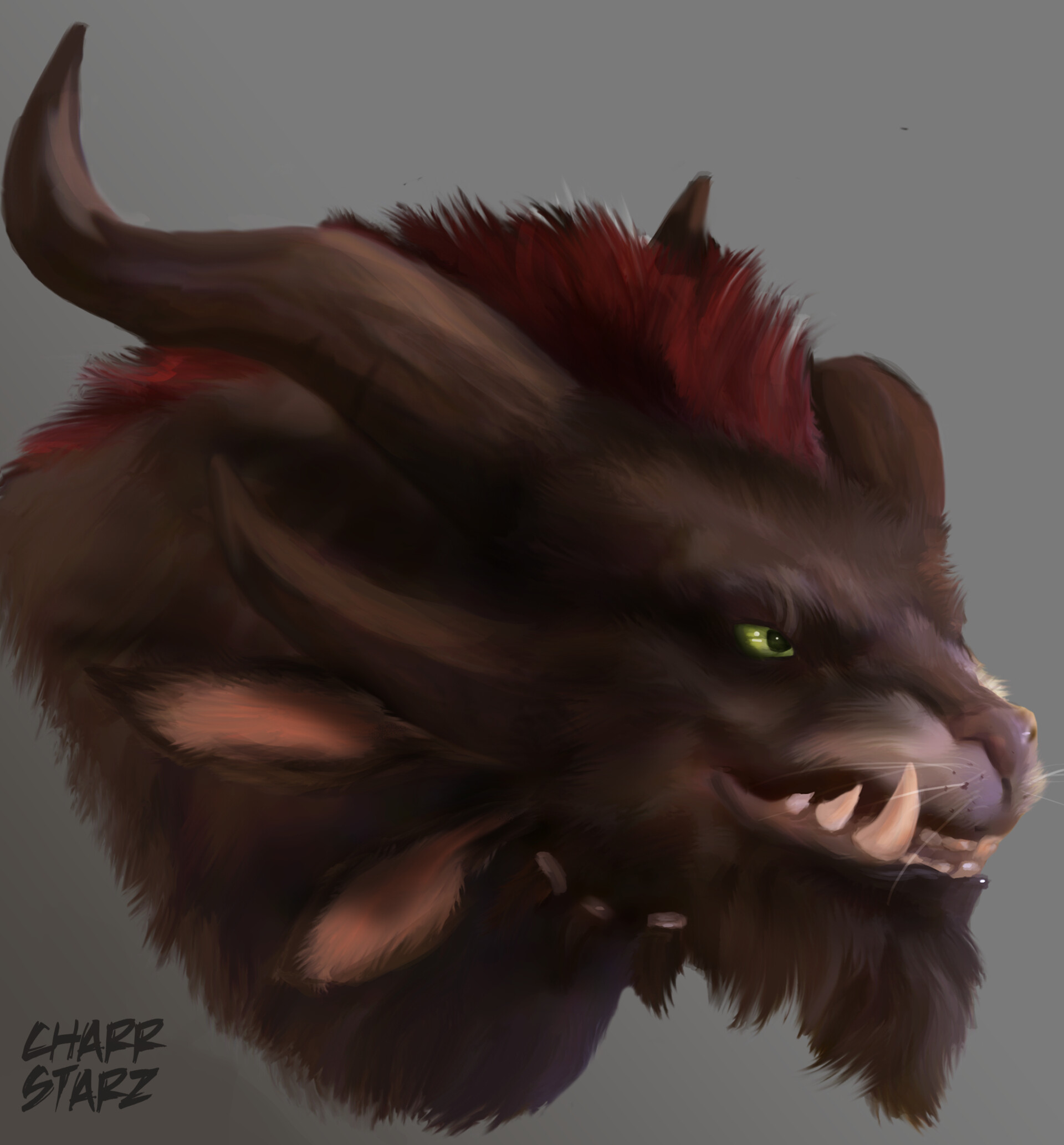 ArtStation - Rytlock Brimstone Headshot