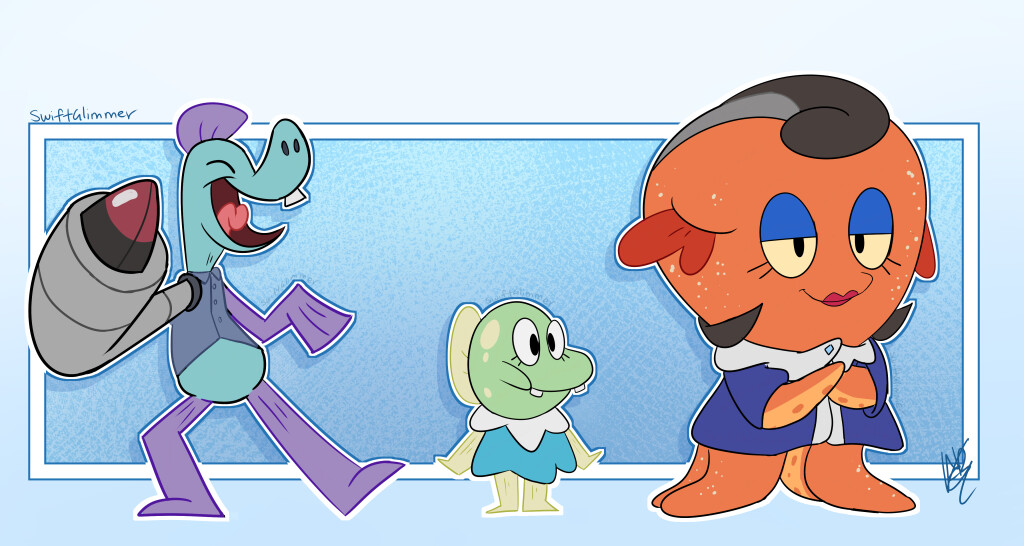 ArtStation - SpongeBob fan characters and designs - Not Official