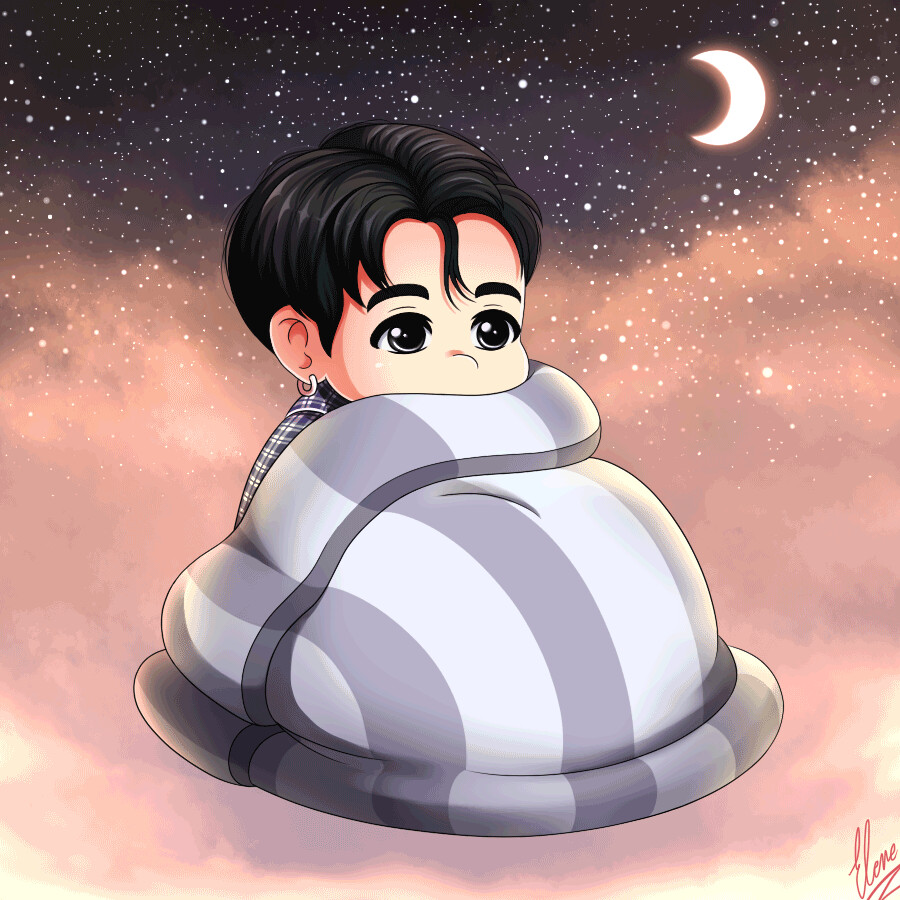 ArtStation - BTS JK-Sleepy (Animation)