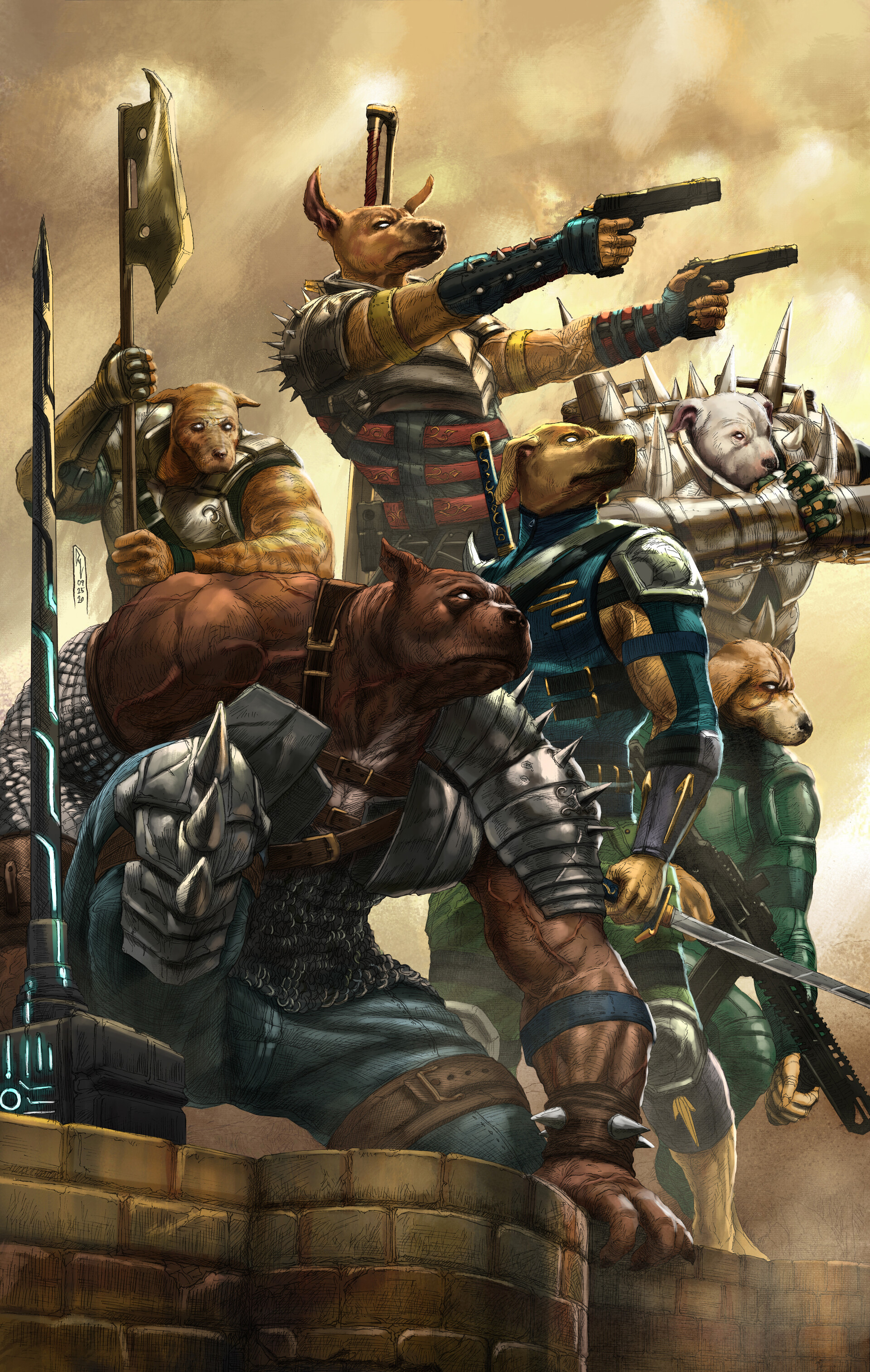 ArtStation - Boar-Bane - Chapter 02 (Main Cover)