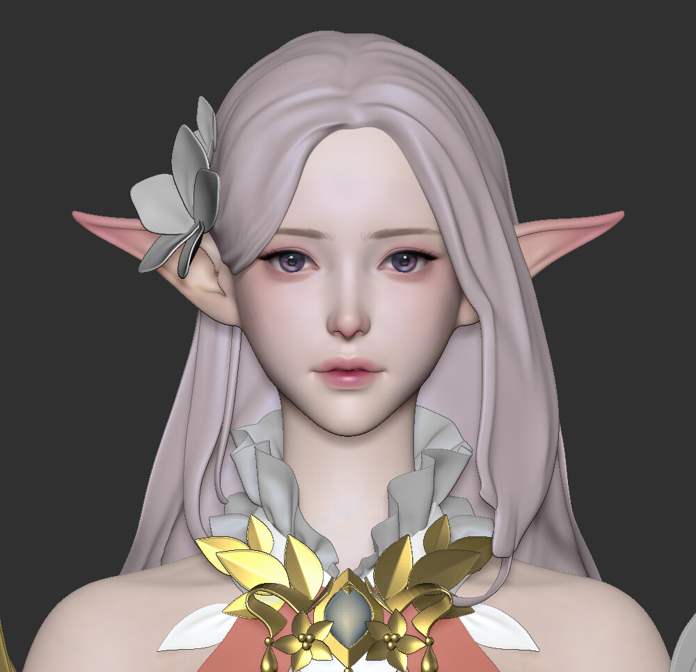 ArtStation - Elf WIP