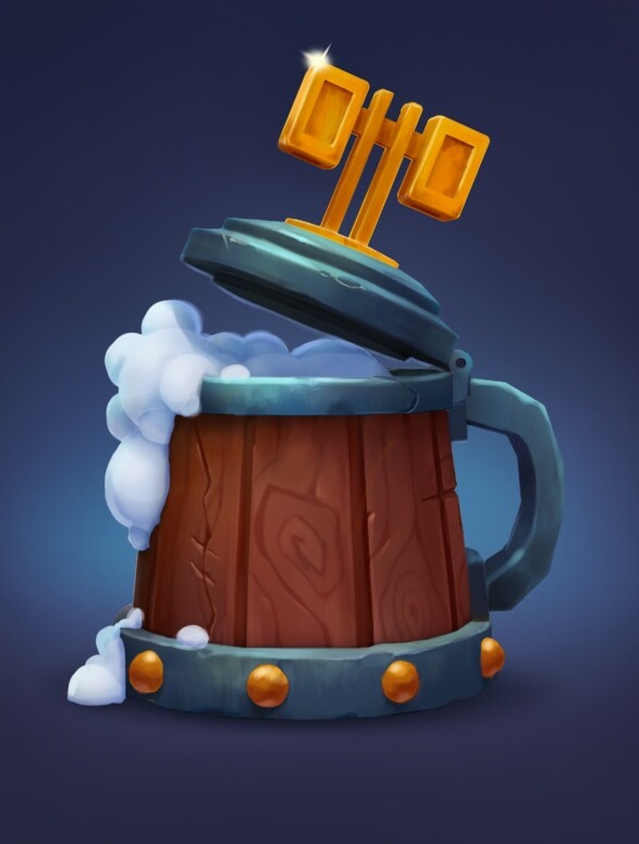 ArtStation - Dwarf's Mug