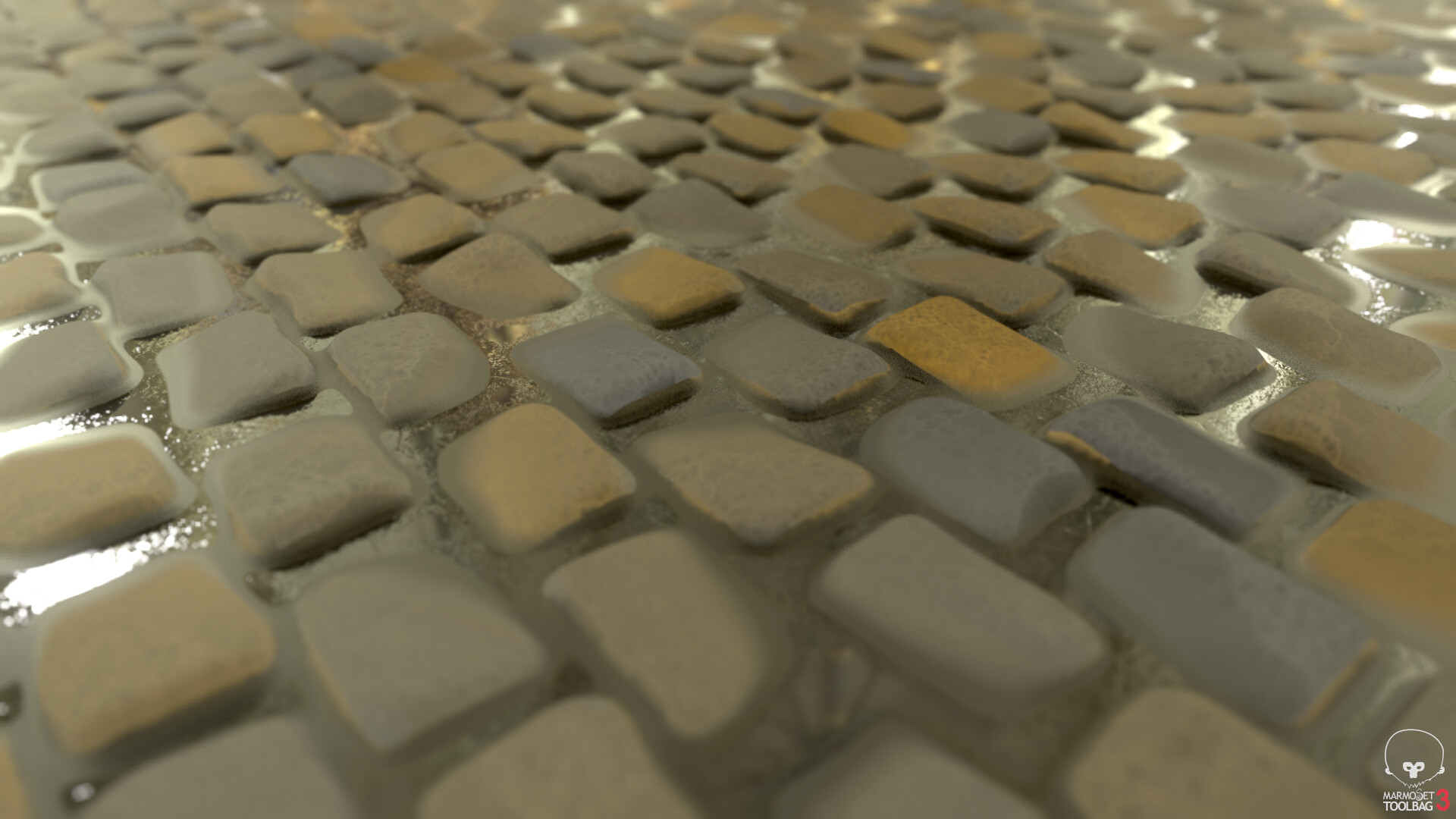 ArtStation - Brick Floor Material
