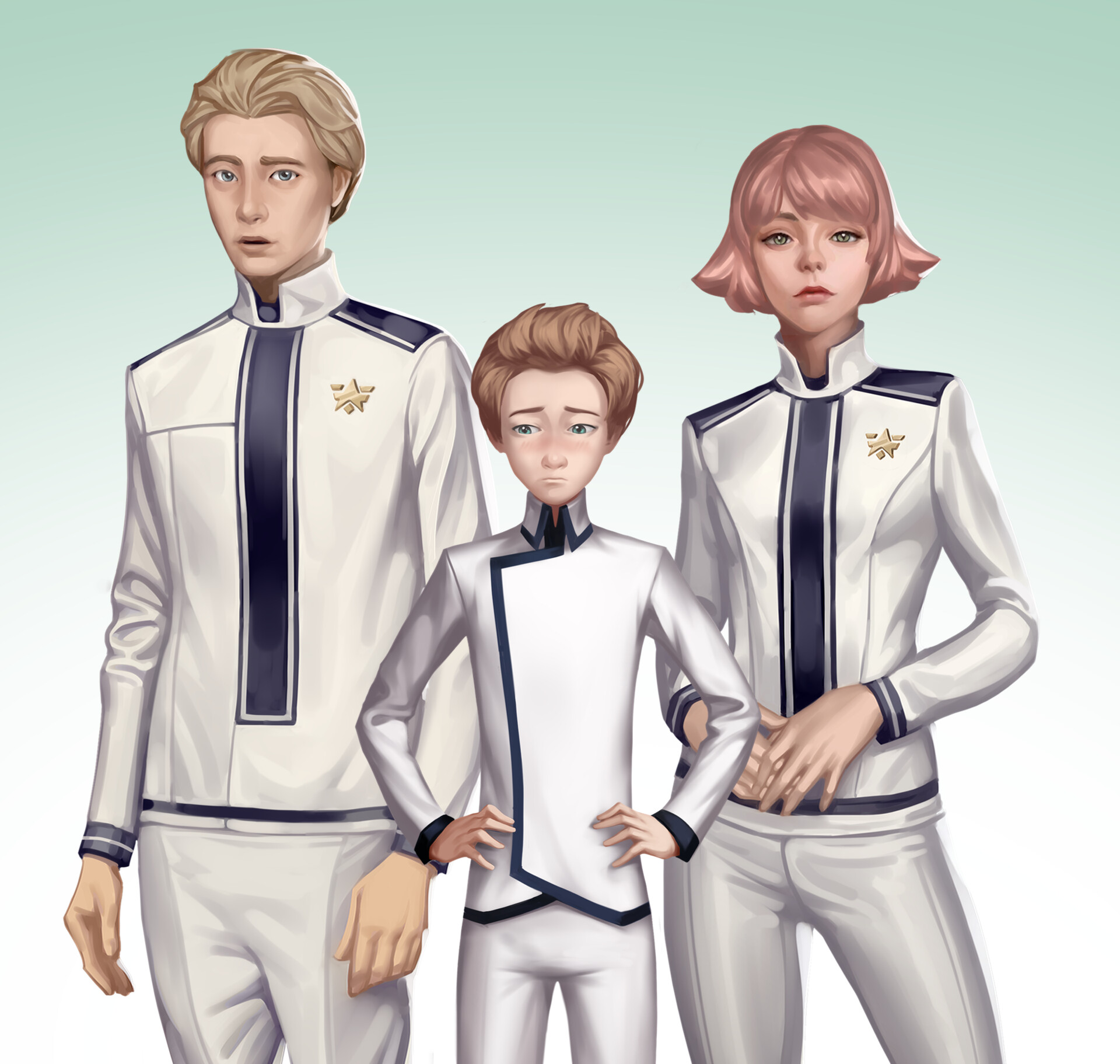 ArtStation - Upcoming project characters