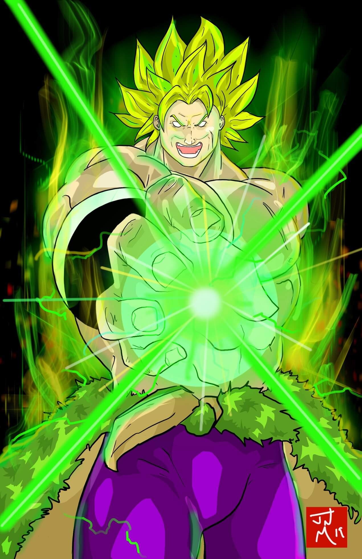 ArtStation - Full power Broly