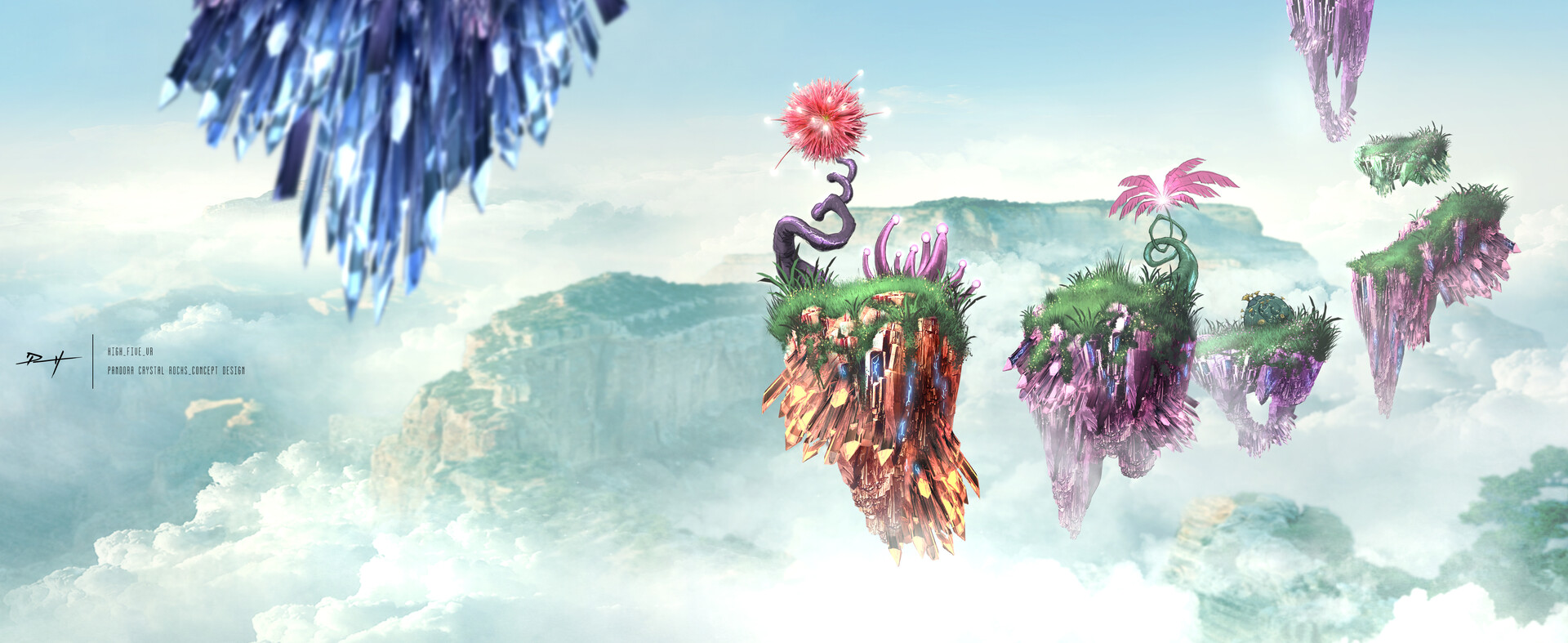 ArtStation - 'Pandora Rocks'