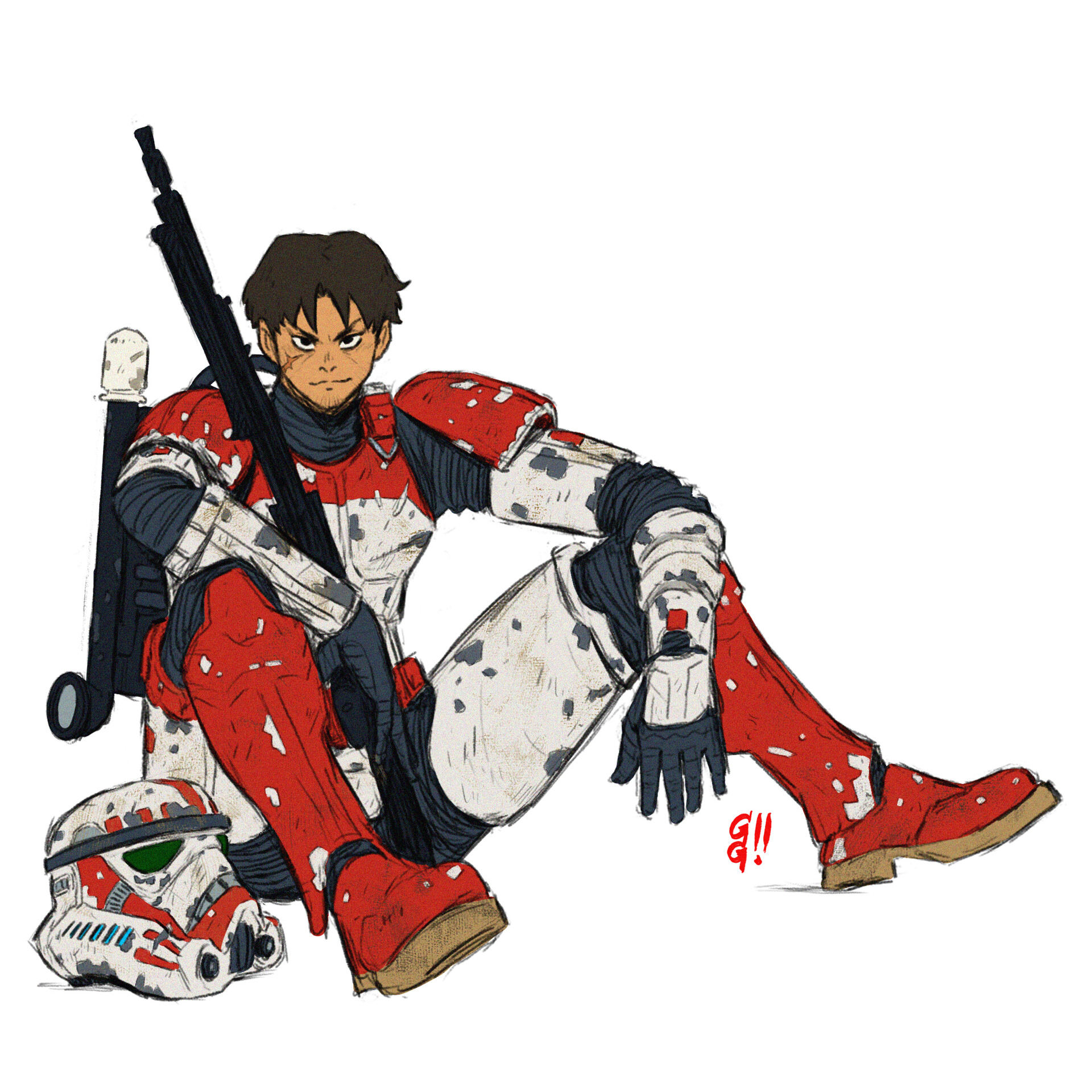 ArtStation - Imperial Shock Trooper