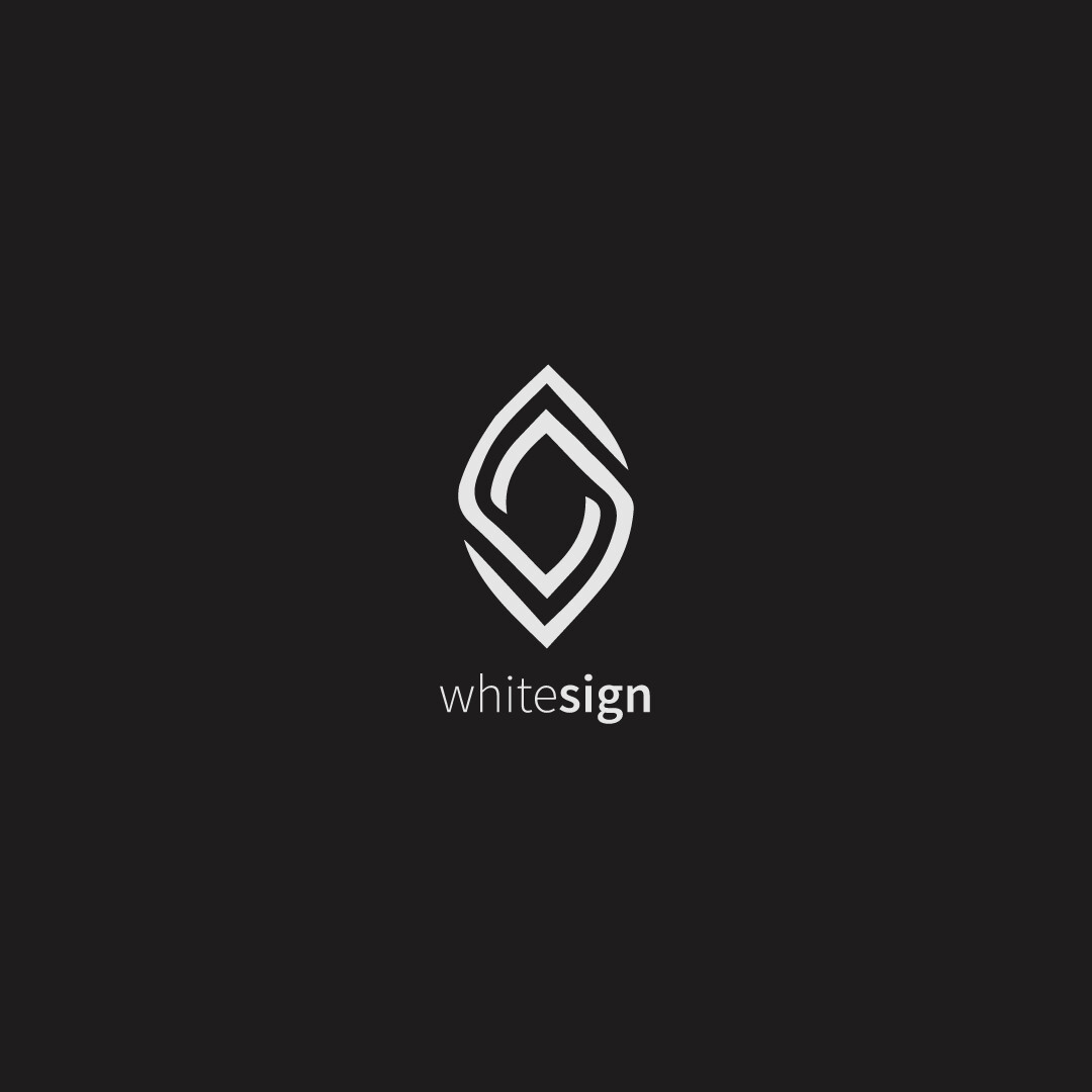 ArtStation - WHITE SIGN LOGO