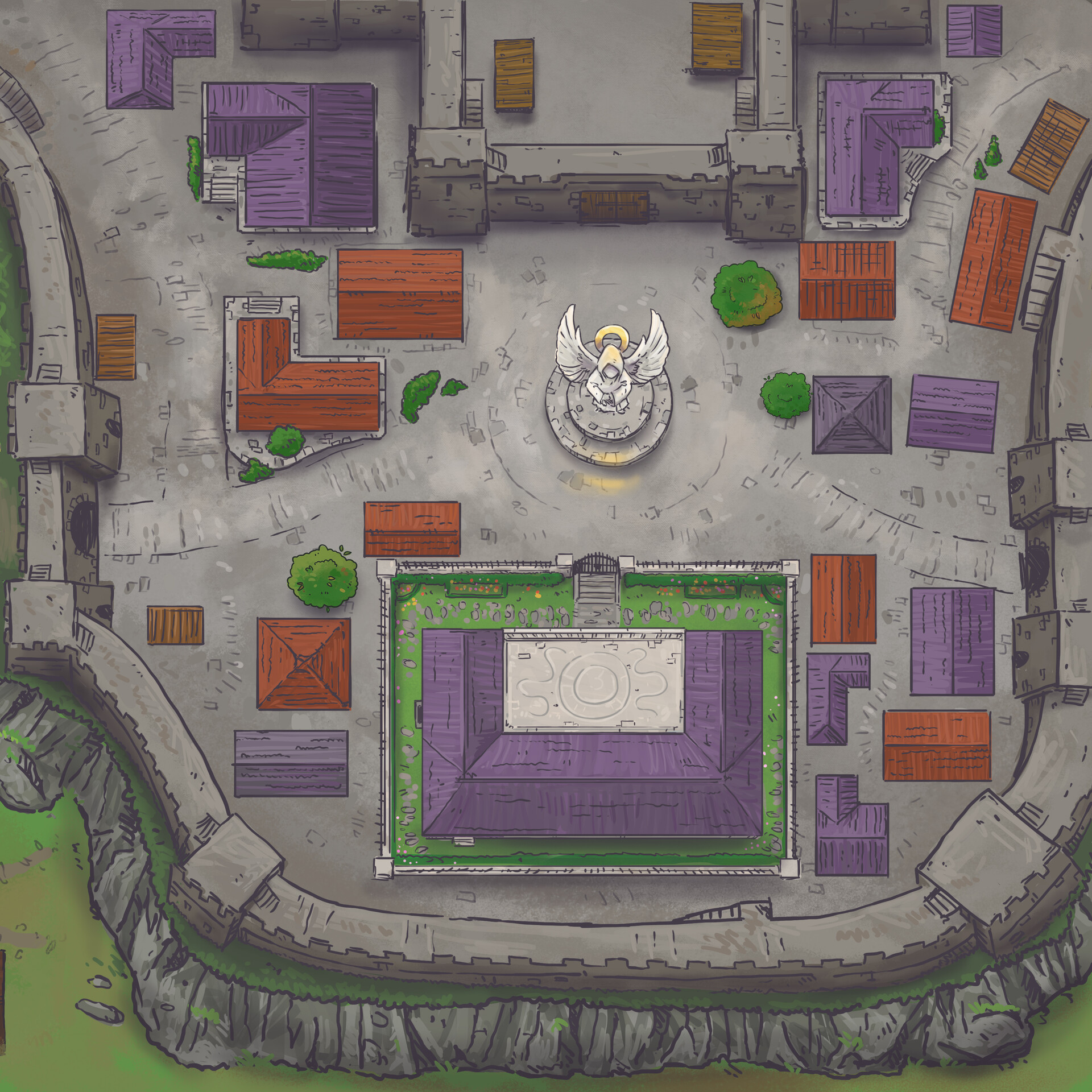 ArtStation - Role Playing Map tiles