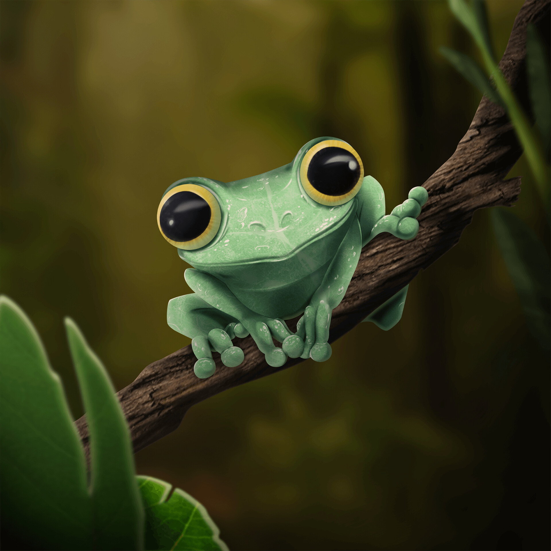 ArtStation - Frog