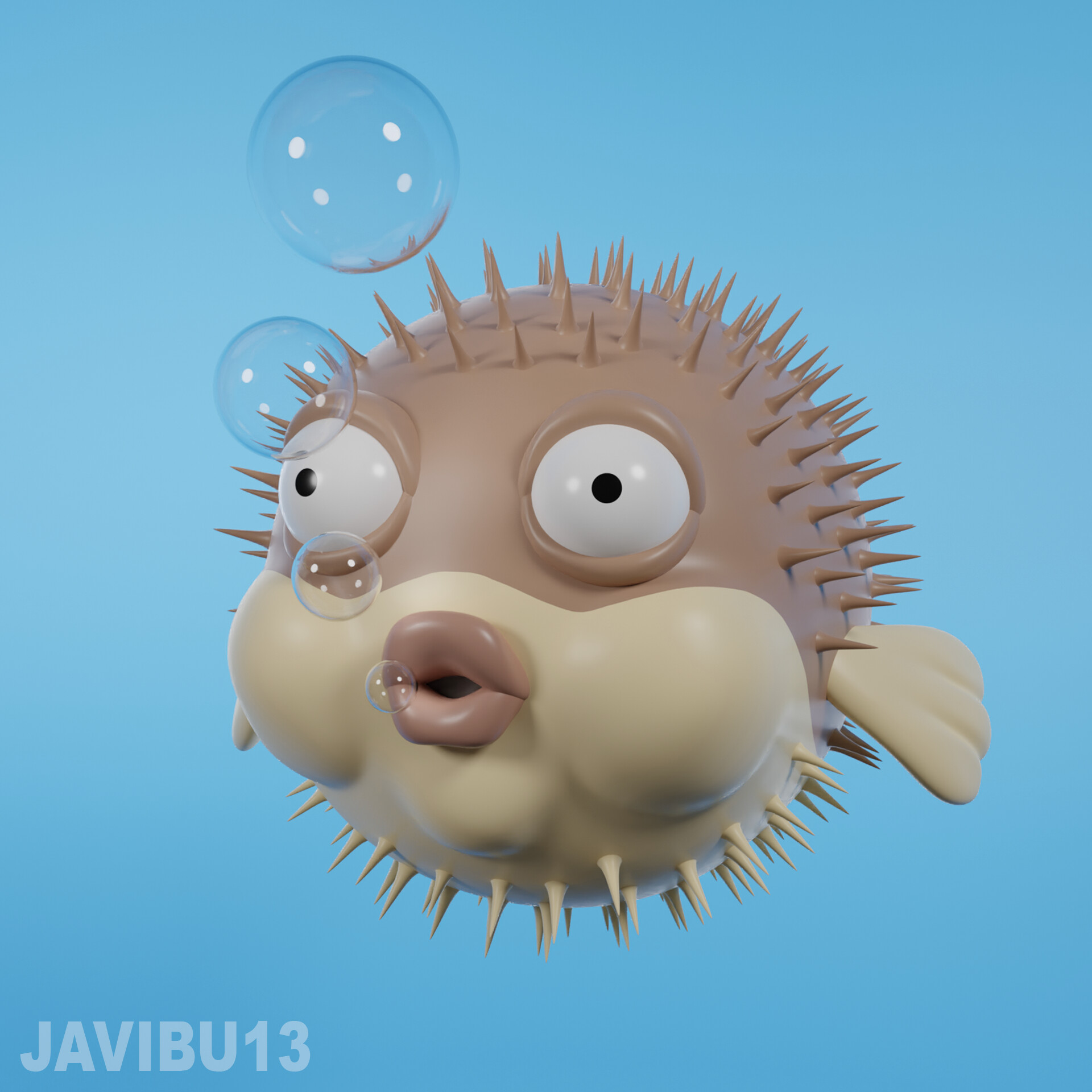 ArtStation - Poof - Day 15 - Sculptober 2020