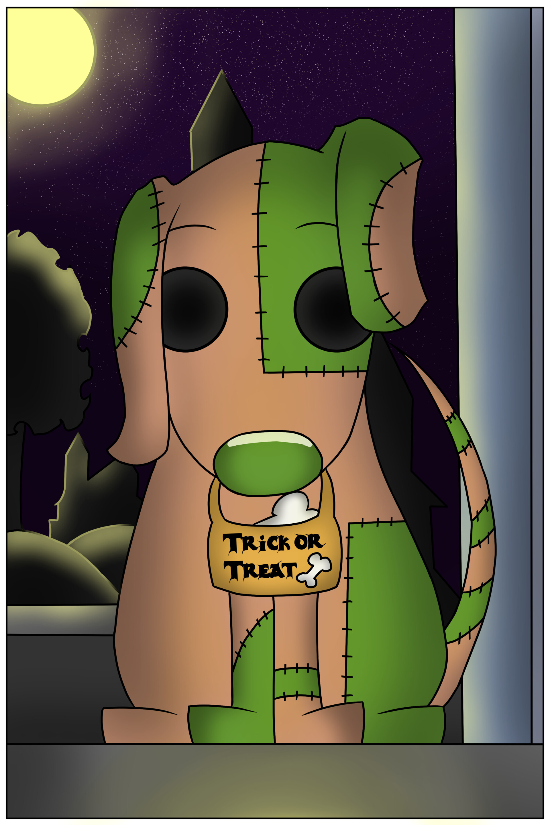 ArtStation - Zombie dog