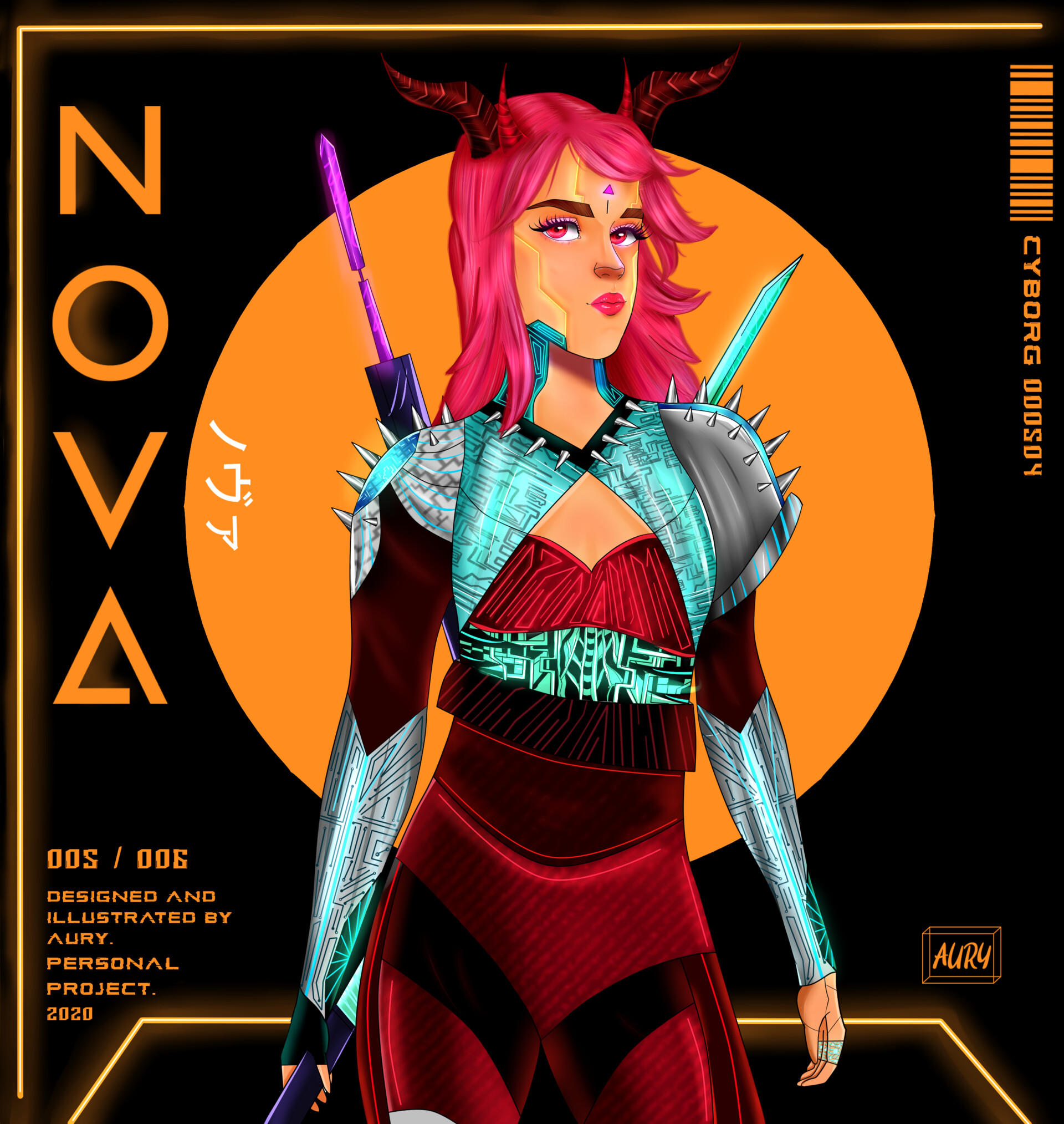 ArtStation - Nova - Original character