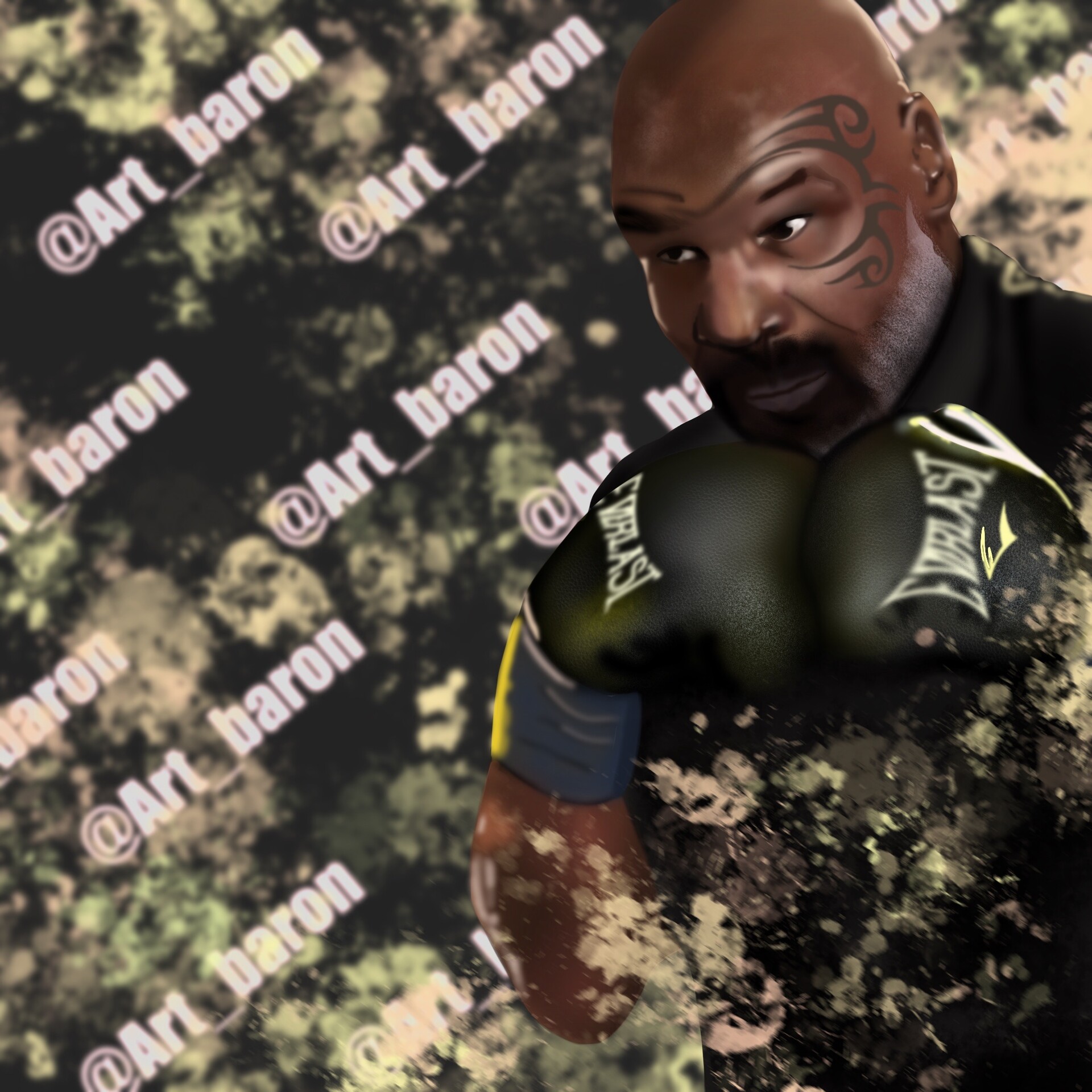 ArtStation - Mike Tyson