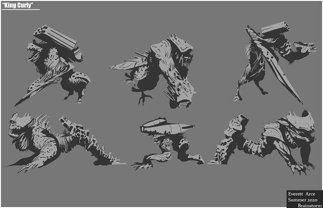 ArtStation - King Curly