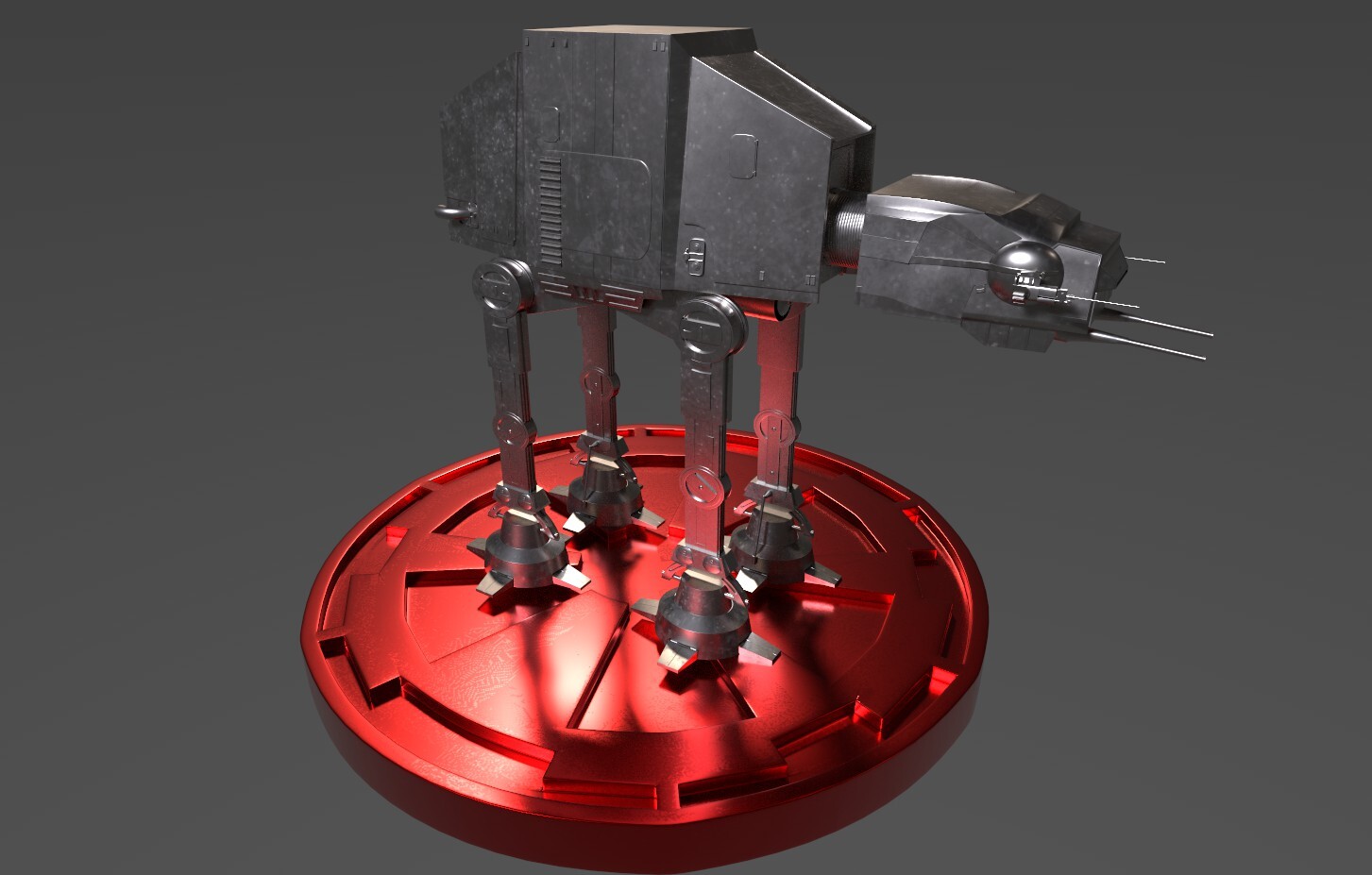 ArtStation - AT-AT fan art