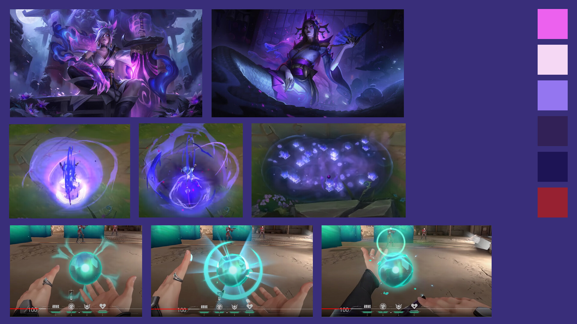 Hwangboss - VFX Portfolio Piece - Spirit Blossom VALORANT